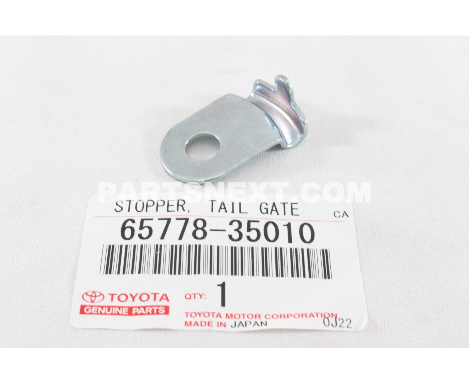 Toyota :: 65778-35010 STOPPER, TAIL GATE STAY