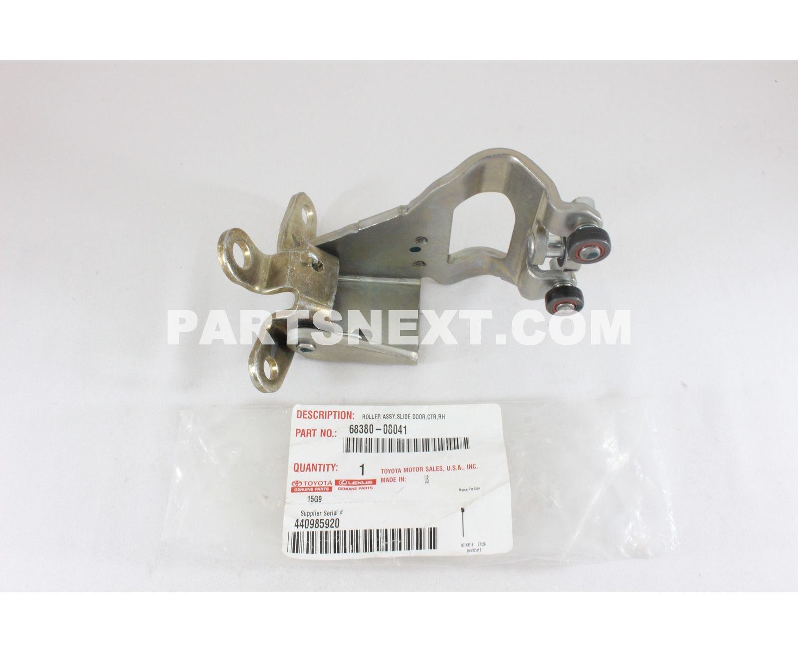 Toyota :: 68380-08041 HINGE ASSY, SLIDE