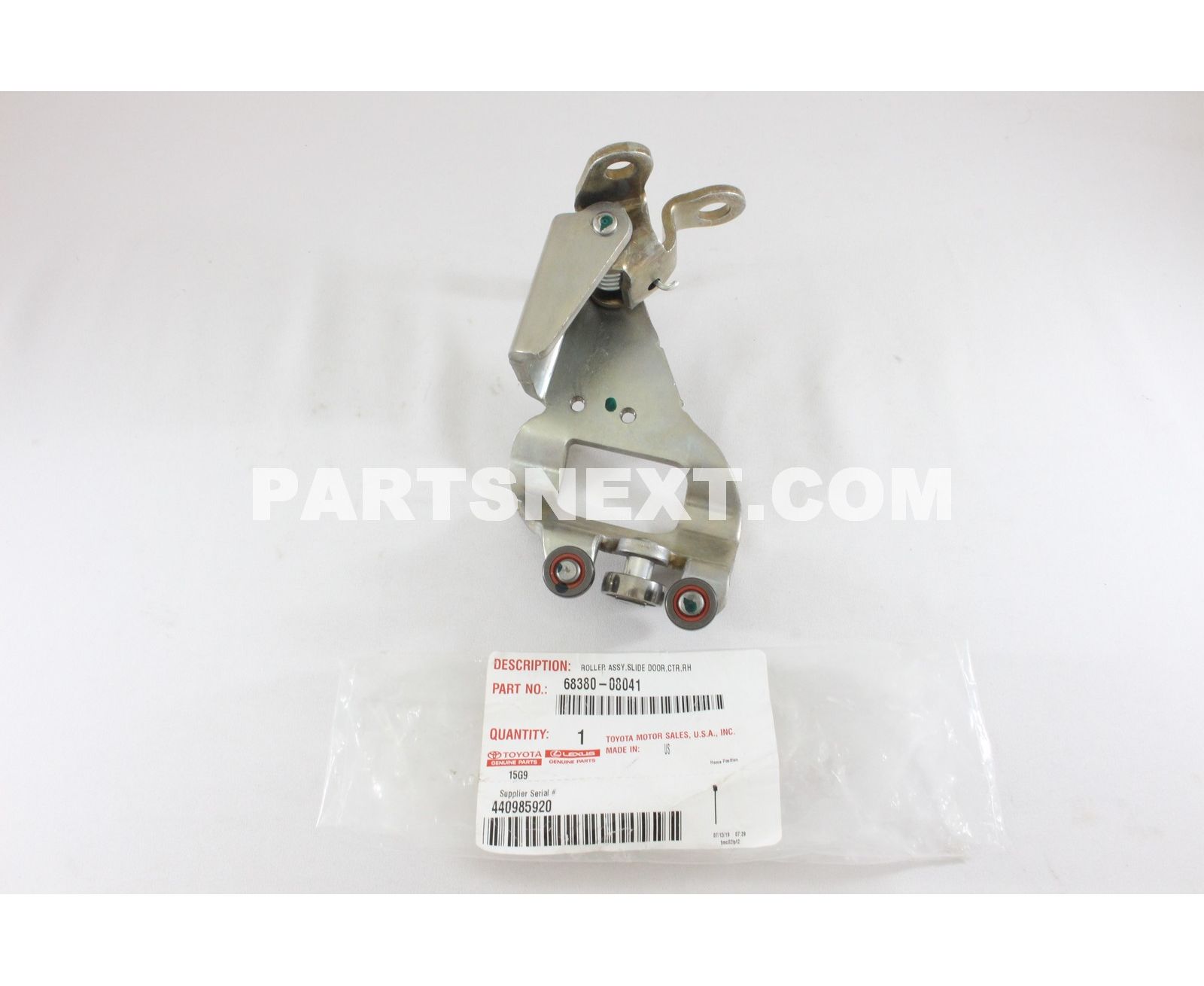 Toyota :: 68380-08041 HINGE ASSY, SLIDE