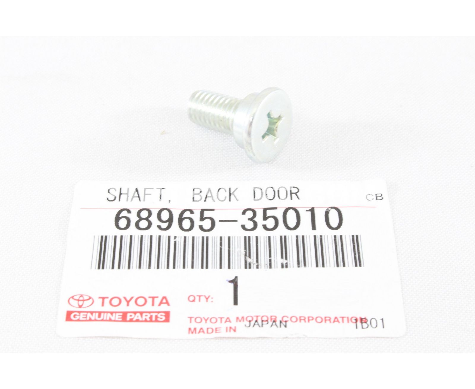 Toyota :: 68965-35010 SHAFT, TAIL GATE STAY