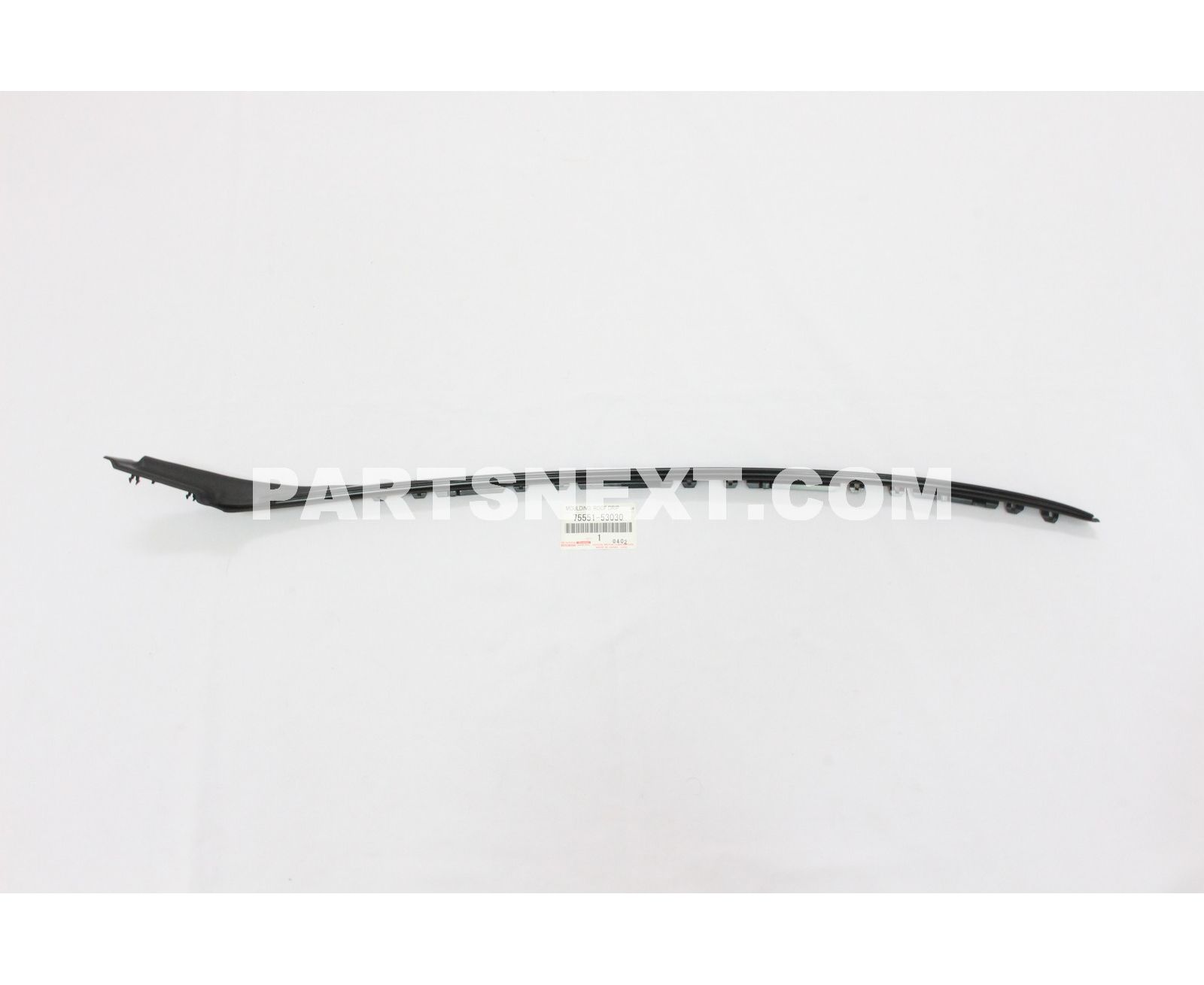 Toyota :: 75551-53030 MOULDING, ROOF DRIP SIDE FINISH, RH