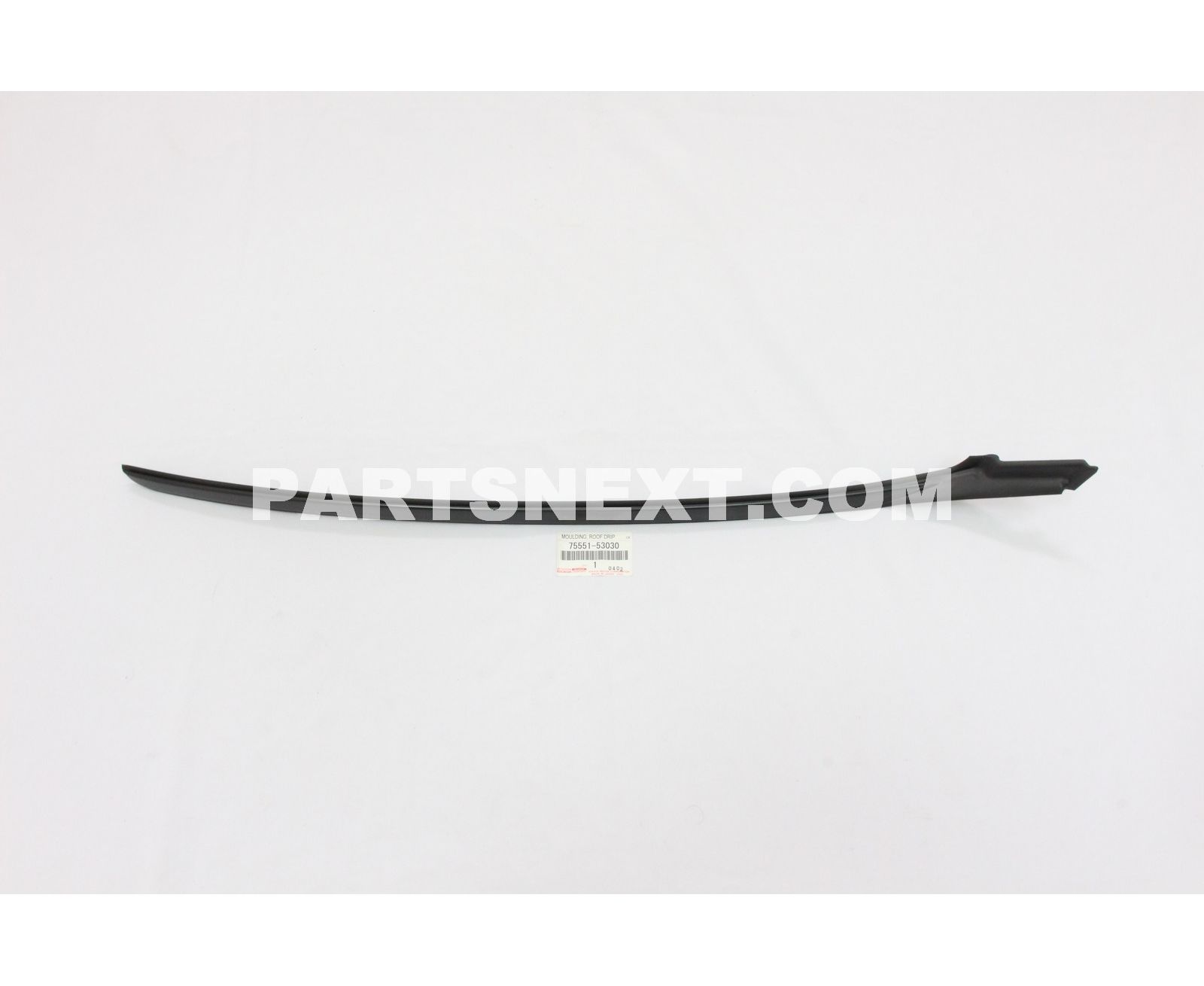 Toyota :: 75551-53030 MOULDING, ROOF DRIP SIDE FINISH, RH