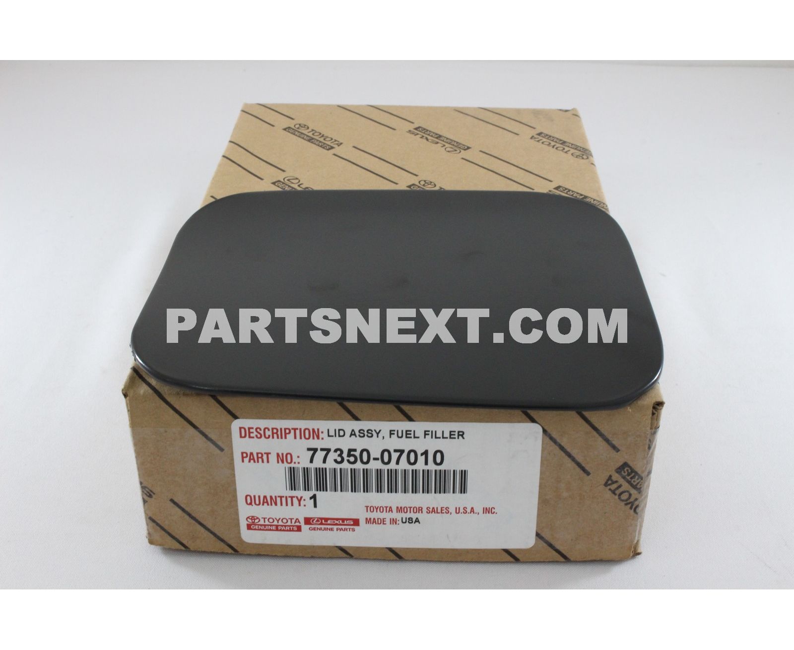 Toyota :: 77350-07010 LID ASSY, FUEL FILLER OPENING