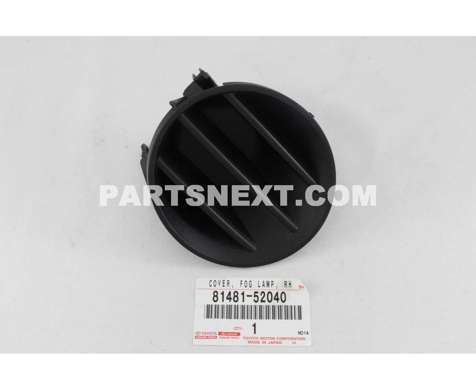 Toyota :: 81481-52040 COVER, FOG LAMP, RH