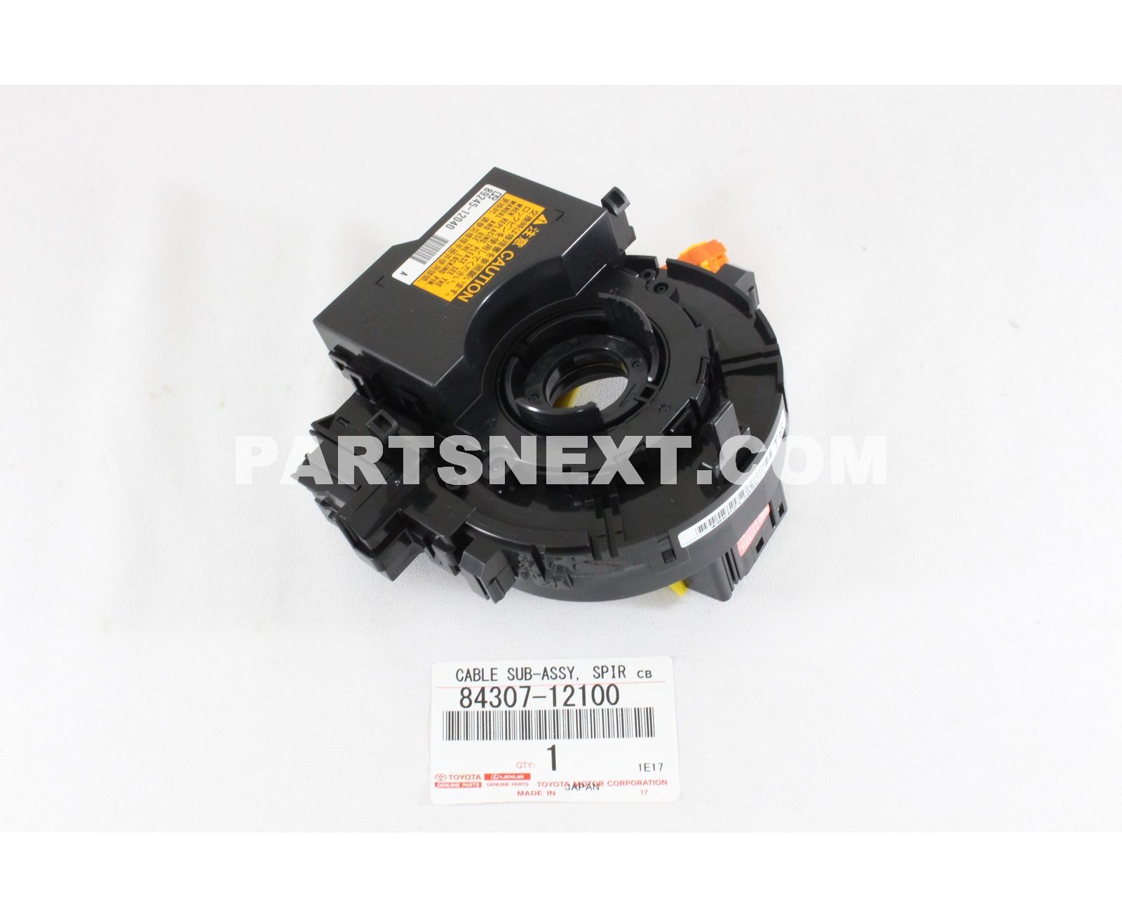 Toyota :: 84307-12100 CABLE SUB-ASSY, SPIRAL W/SENSOR