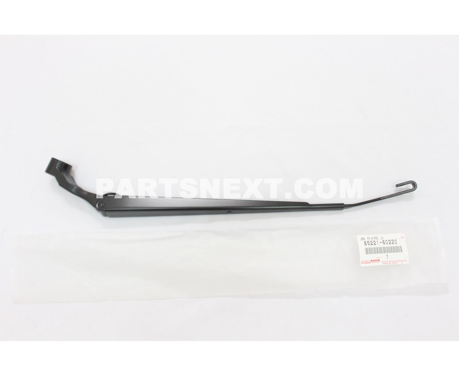Toyota :: 85221-60220 ARM, FR WIPER, LH