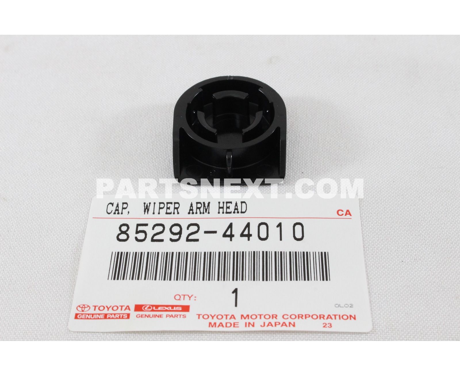 Toyota :: 85292-44010 CAP, FRONT WIPER ARM HEAD