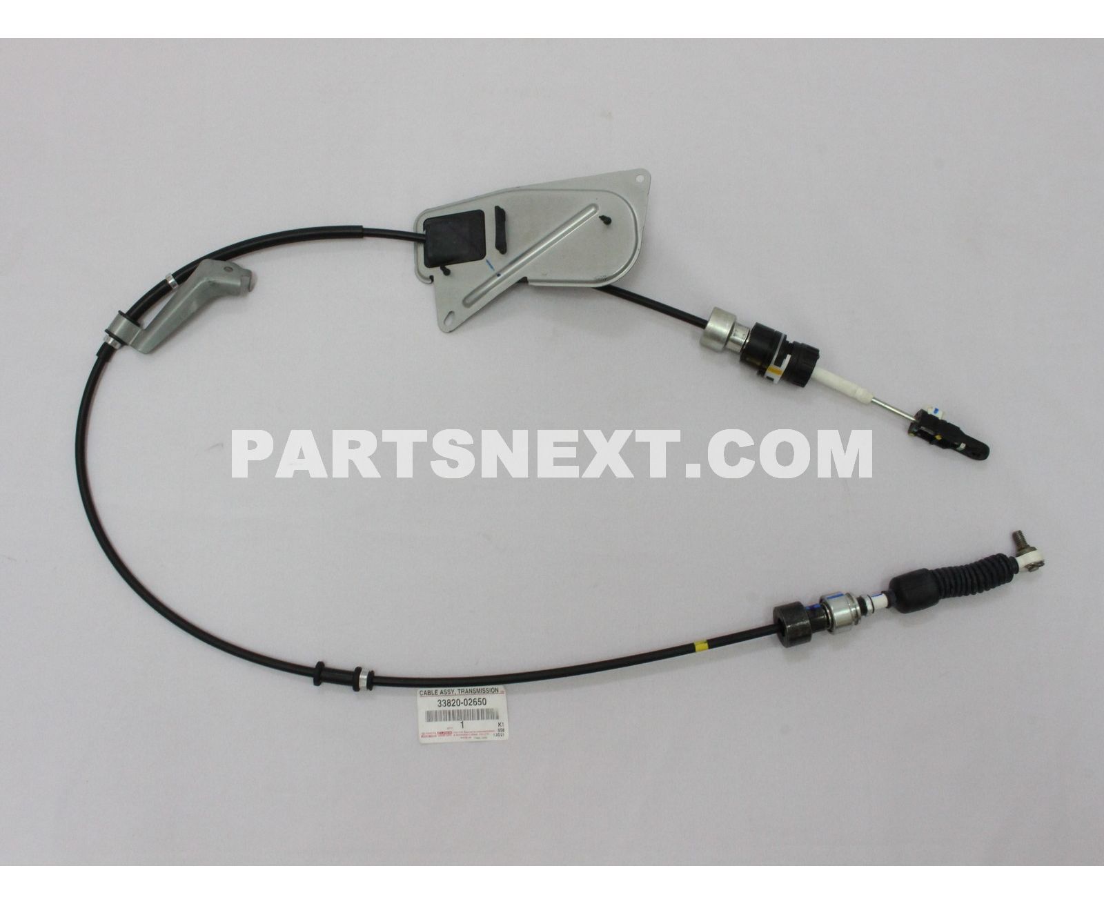 Toyota :: 33820-02650 CABLE ASSY, TRANSMISSION CONTROL
