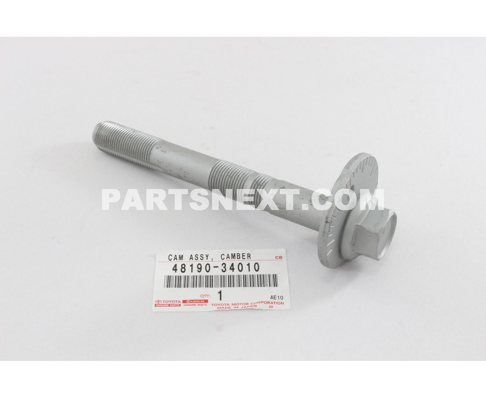 Toyota :: 48190-34010 CAM ASSY, CAMBER ADJUST, RH/LH