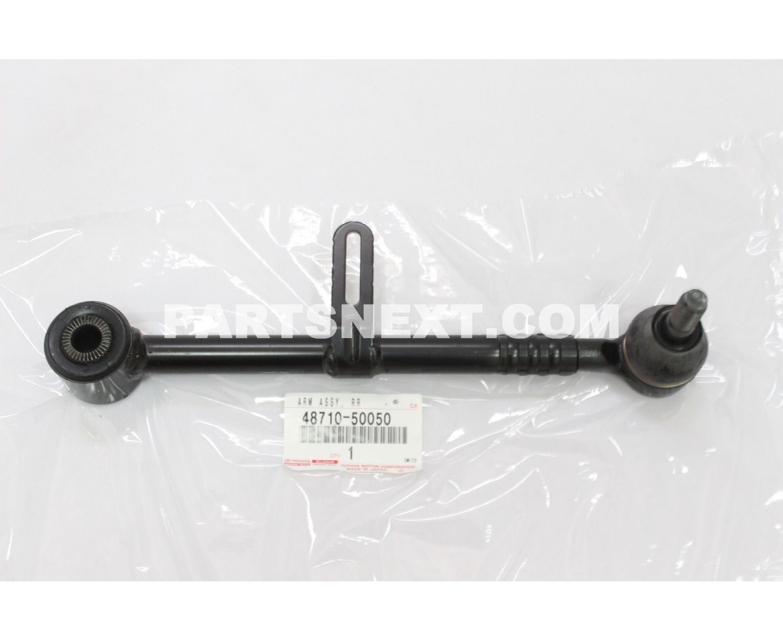 Toyota :: 48710-50050 ARM ASSY, REAR SUSPENSION, NO.1 RH