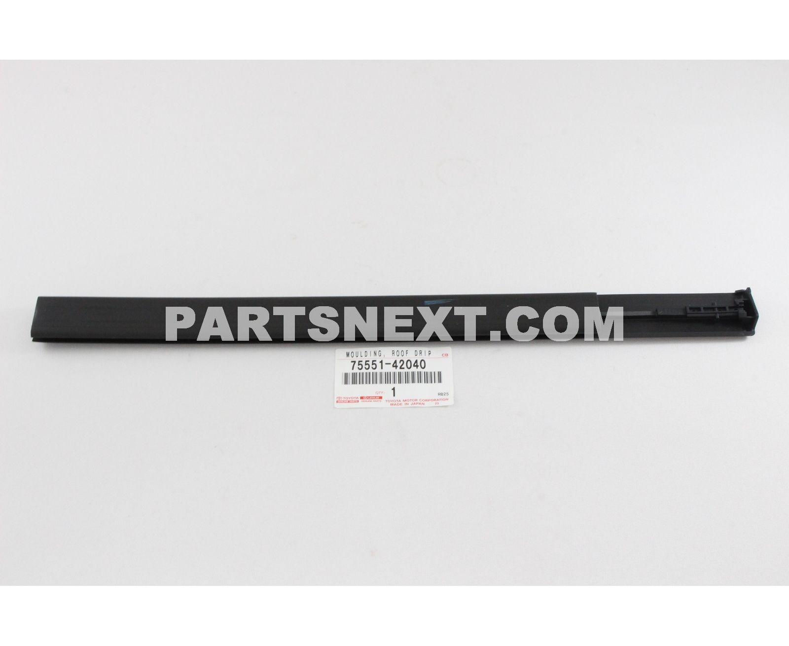Toyota :: 75551-42040 MOULDING, ROOF DRIP SIDE FINISH, RH