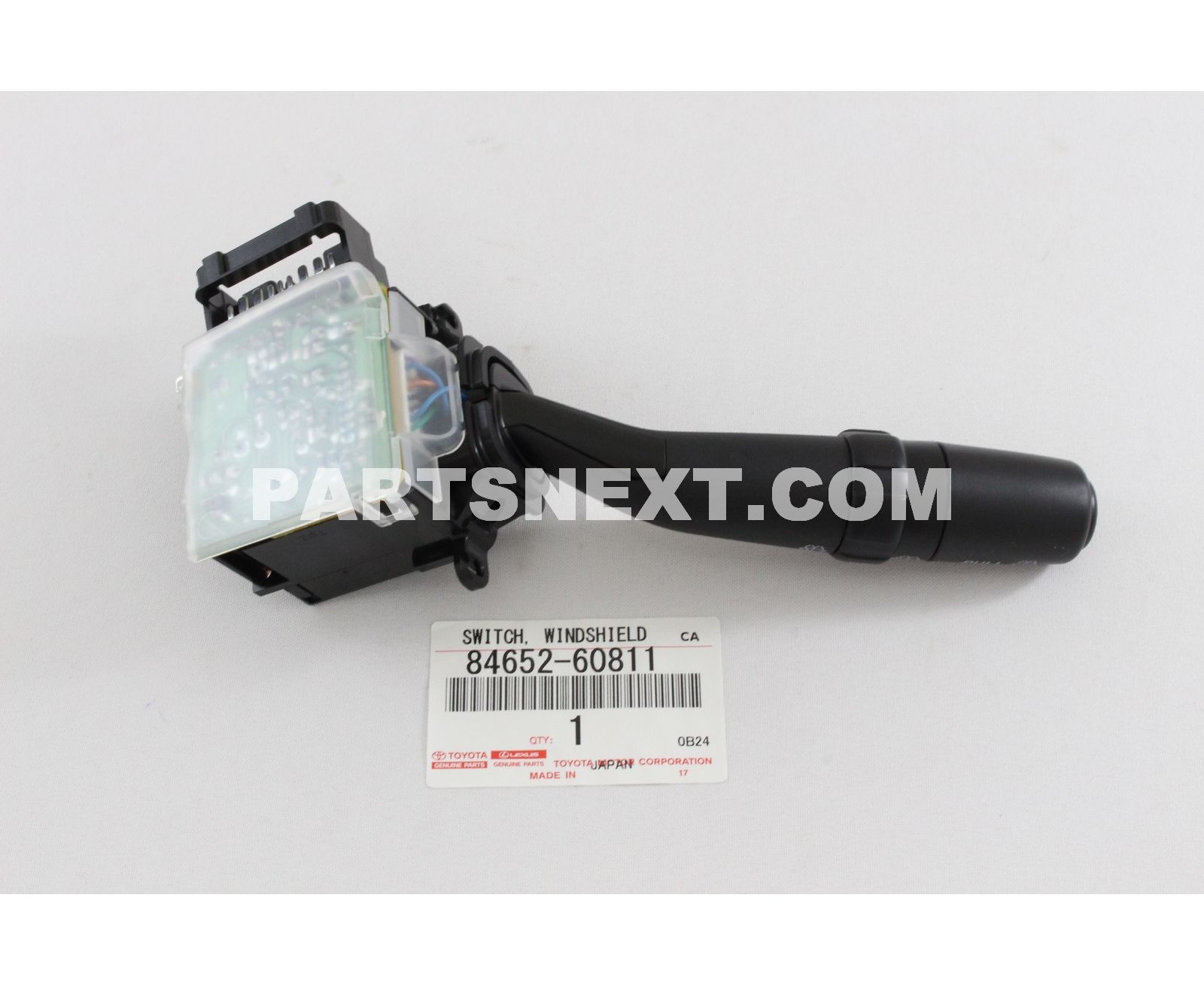 Toyota :: 84652-60811 SWITCH ASSY, WINDSHIELD WIPER