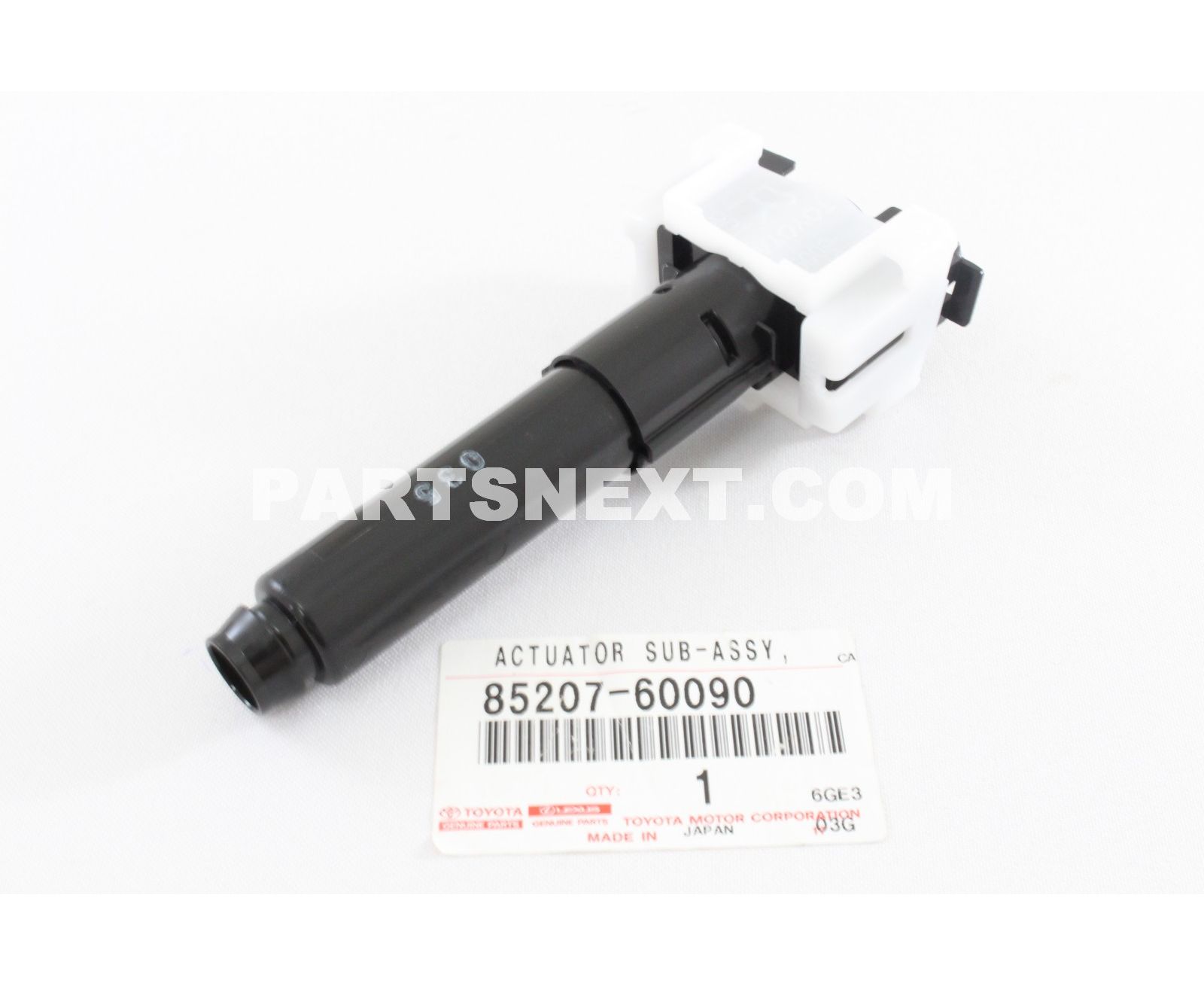 Toyota :: 85207-60090 ACTUATOR SUB-ASSY, HEADLAMP WASHER, RH