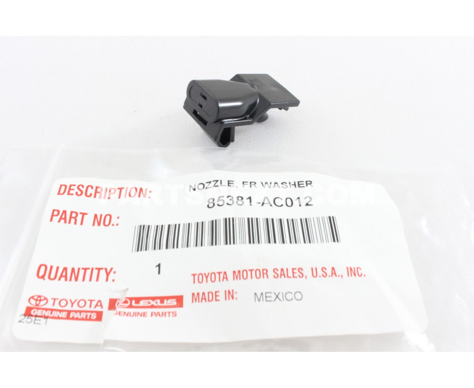 Toyota :: 85381-AC012 NOZZLE SUB-ASSY, WASHER