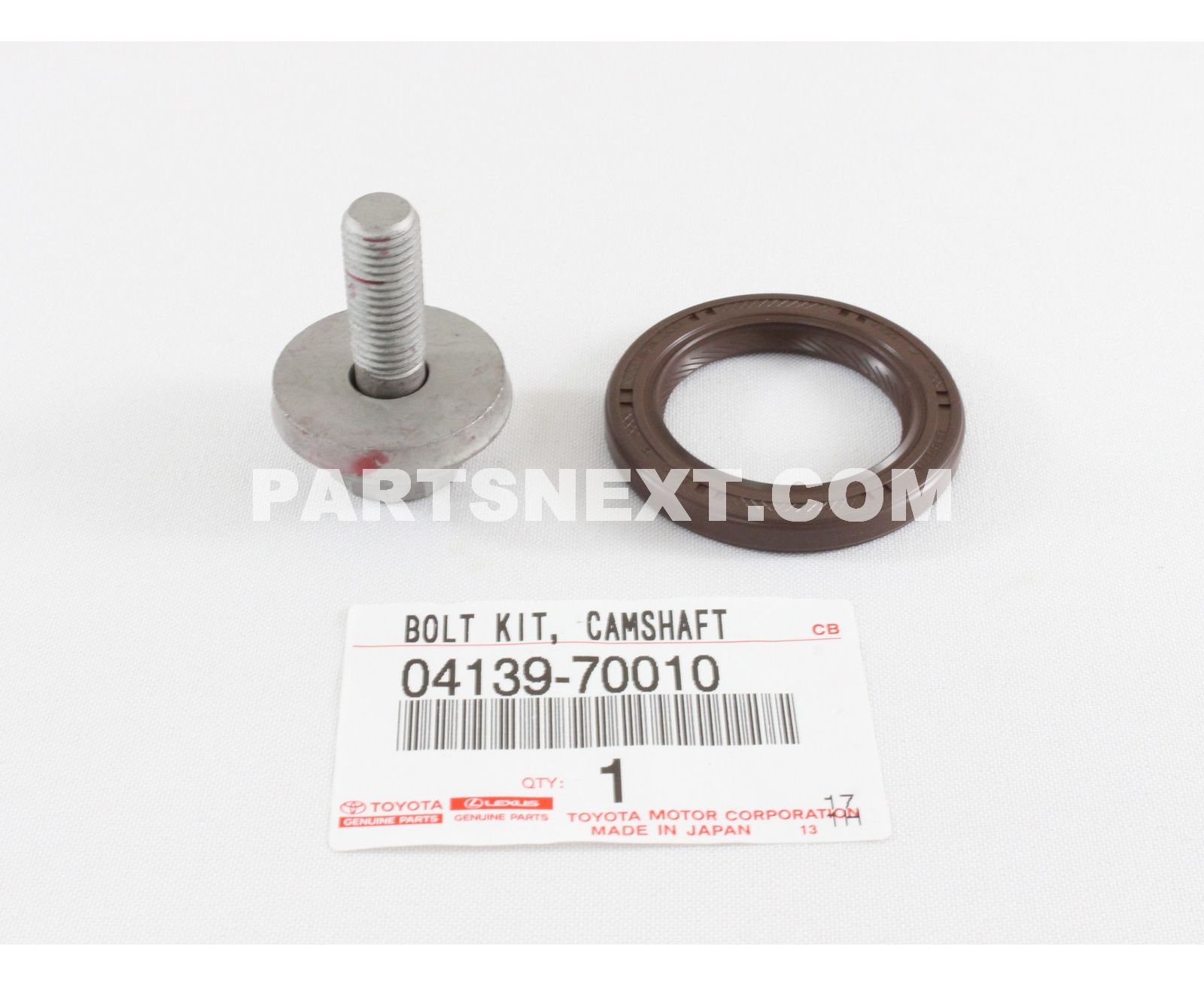 Toyota :: 04139-70010 BOLT KIT, CAMSHAFT TIMING PULLEY