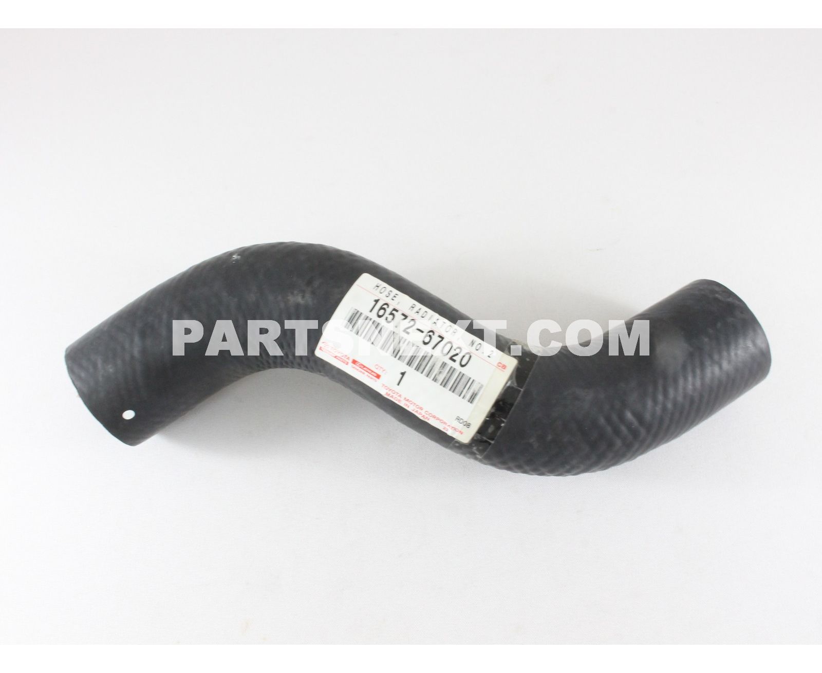 Toyota :: 16572-67020 HOSE, RADIATOR, OUTLET