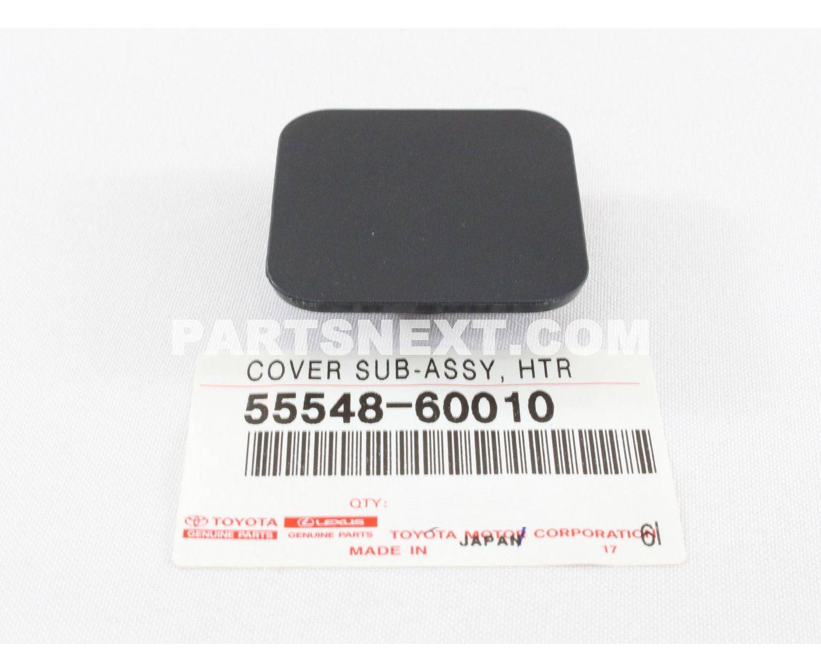 Toyota :: 55548-60010 COVER, INSTRUMENT PANEL HOLE