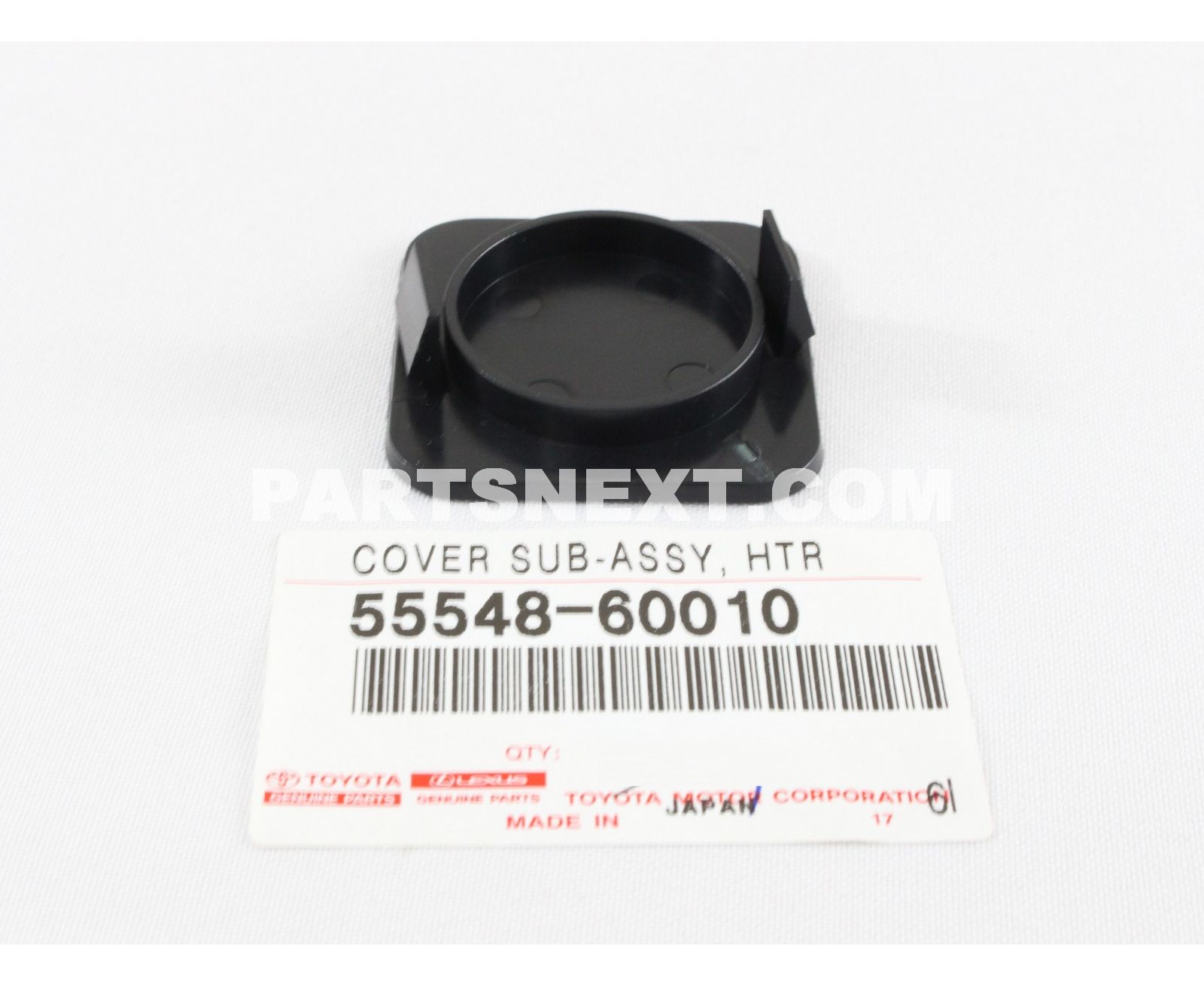 Toyota :: 55548-60010 COVER, INSTRUMENT PANEL HOLE