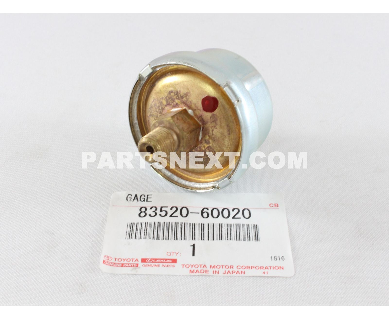 Toyota :: 83520-60020 GAGE ASSY,OIL PRESSURE SENDER
