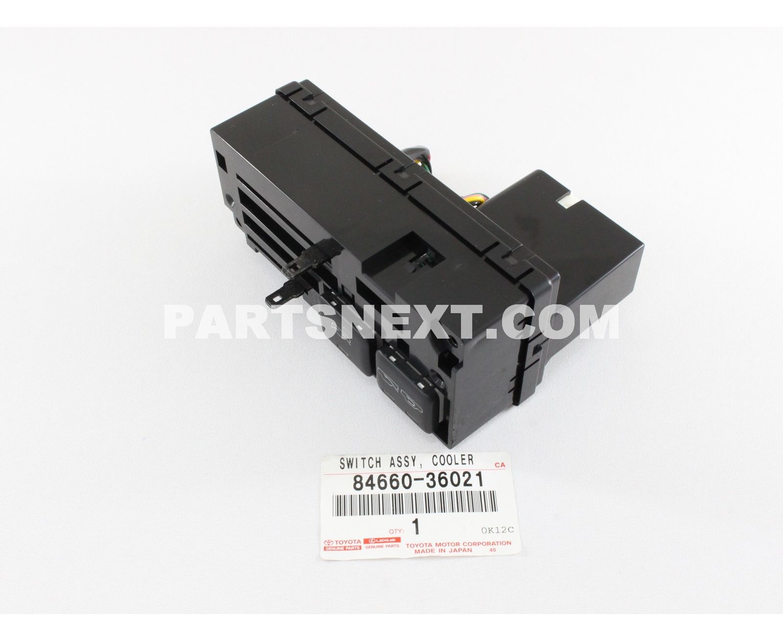 Toyota :: 84660-36021 SWITCH ASSY, COOLER CONTROL