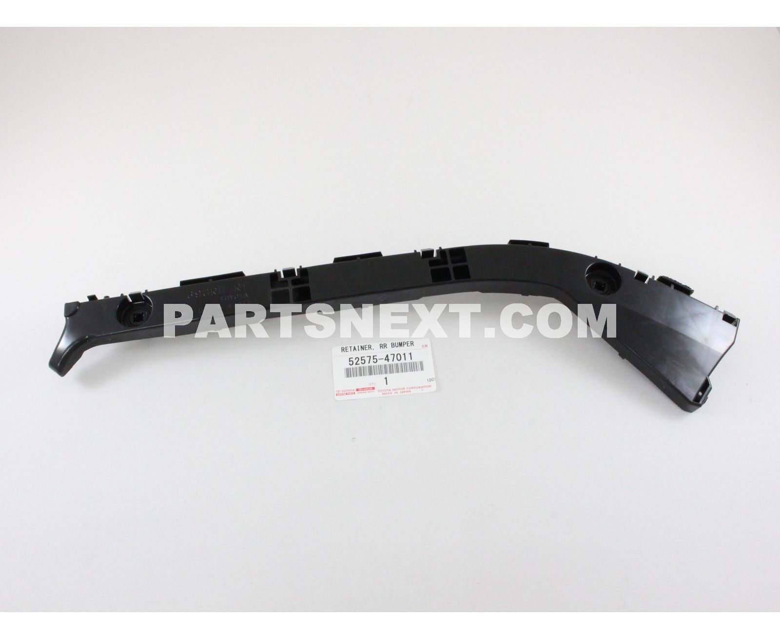 Toyota :: 52575-47011 RETAINER, REAR BUMPER SIDE, RH