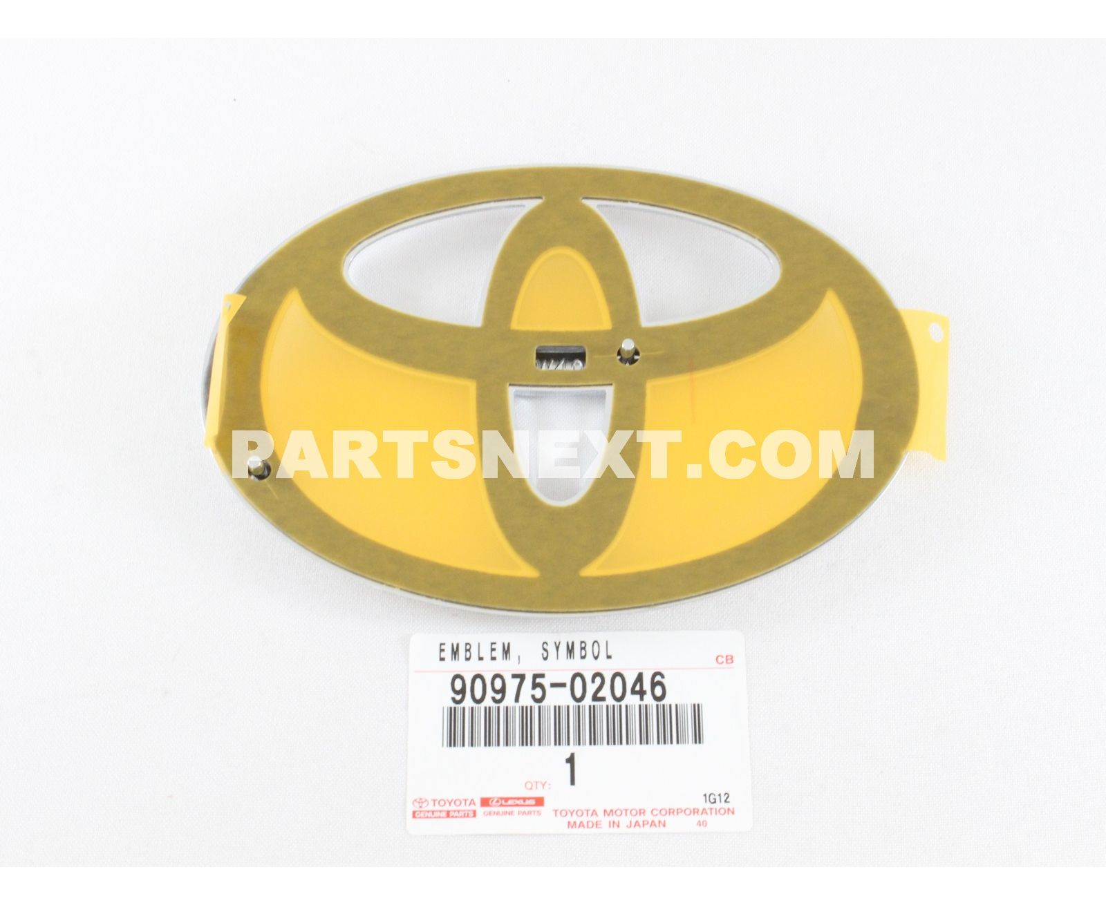 Toyota :: 90975-02046 EMBLEM, RADIATOR GRILLE (OR FRONT PANEL)