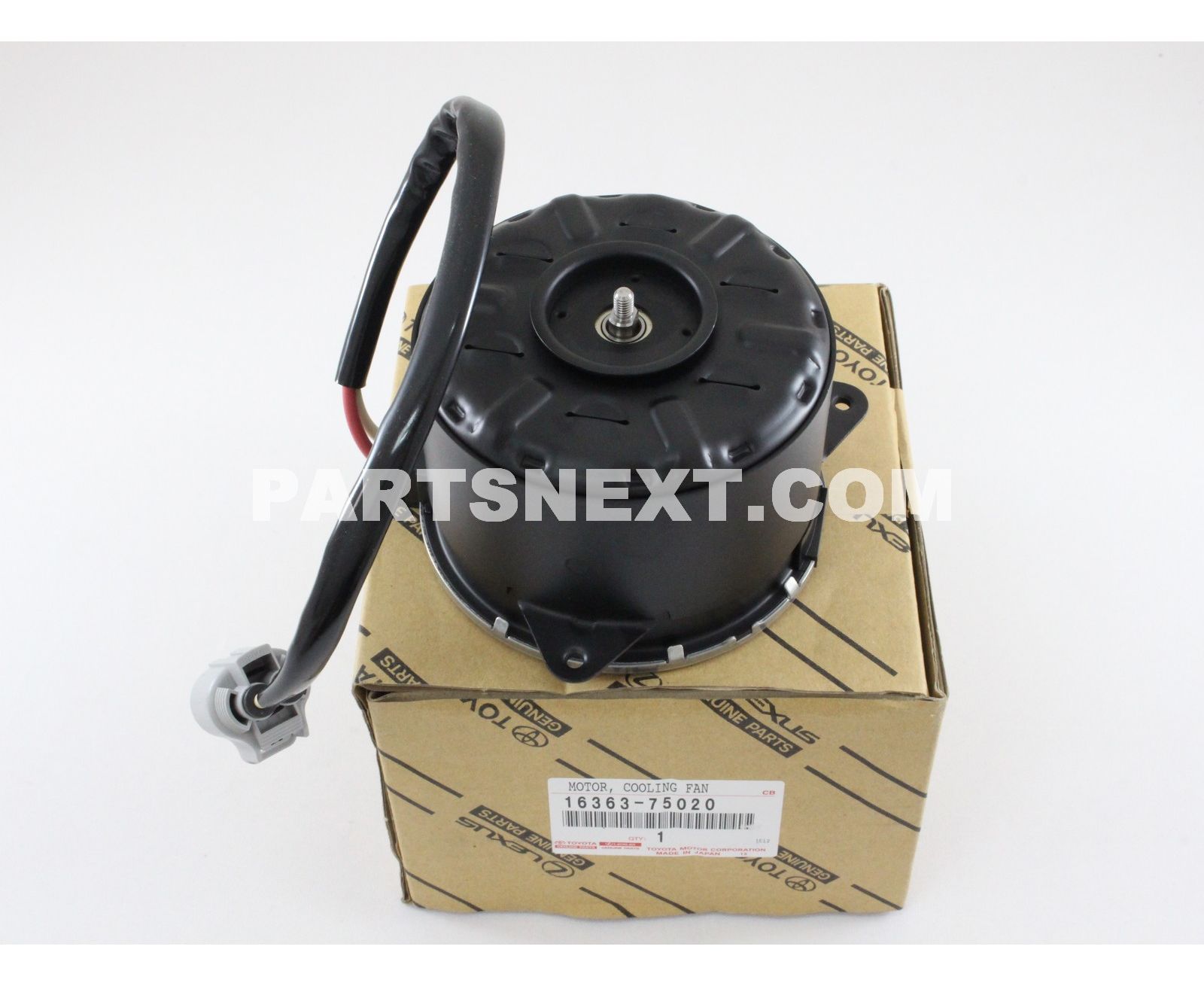 Toyota :: 16363-75020 MOTOR, COOLING