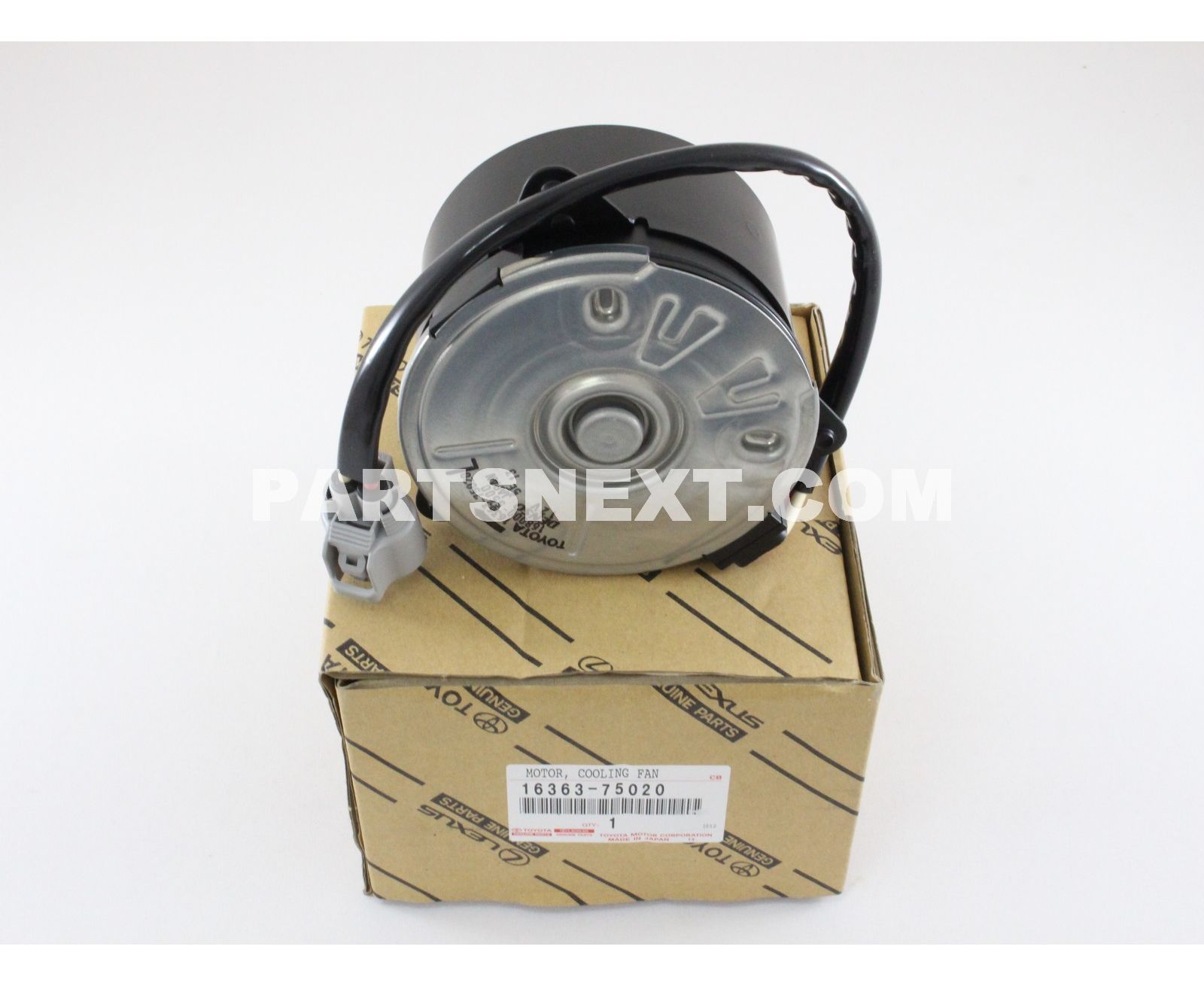 Toyota :: 16363-75020 MOTOR, COOLING