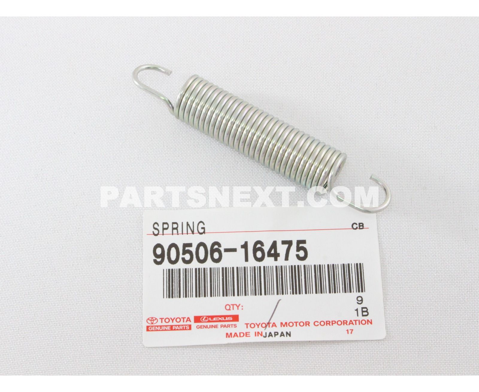 Toyota :: 90506-16475 SPRING, TENSION(FOR CLUTCH RELEASE FORK RETURN)