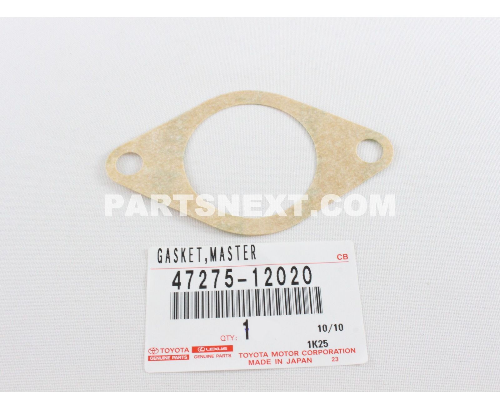 Toyota :: 47275-12020 GASKET, BRAKE MASTER CYLINDER