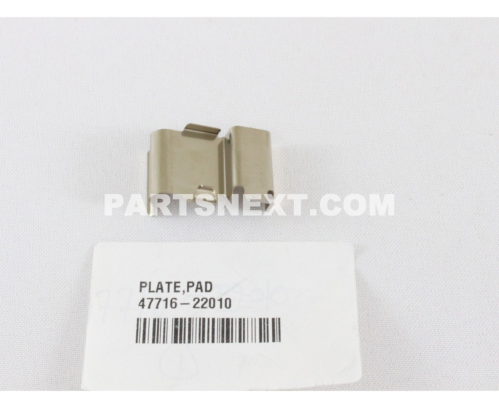 Toyota :: 47716-22010 PLATE, PAD SUPPORT, NO.1(FOR FRONT DISC BRAKE)