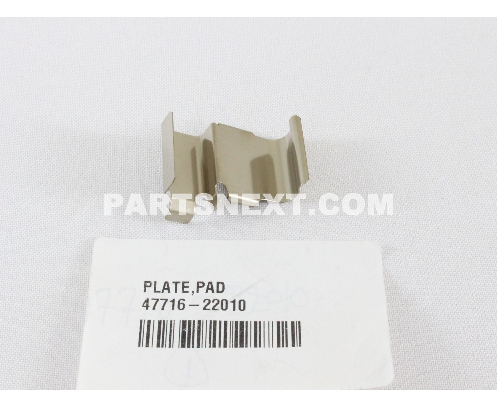 Toyota :: 47716-22010 PLATE, PAD SUPPORT, NO.1(FOR FRONT DISC BRAKE)