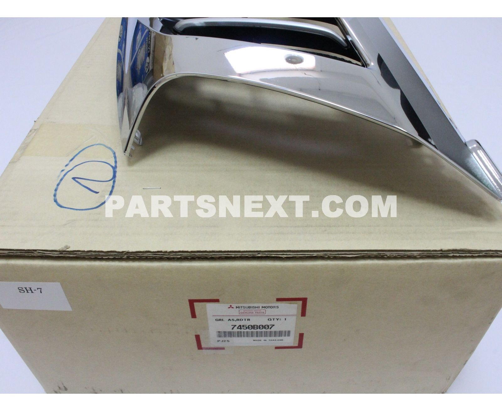 Mitsubishi :: 7450B007 GRILLE ASSY,RADIATOR