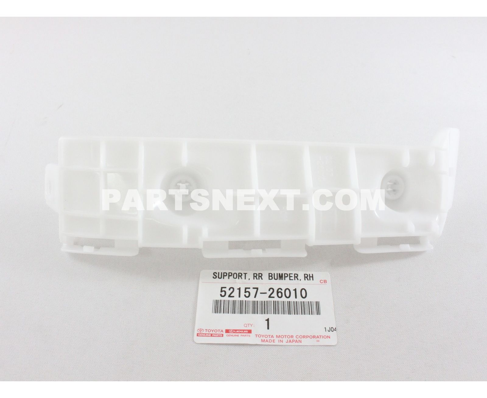 Toyota :: 52157-26010 SUPPORT, REAR BUMPER SIDE, NO.2 RH