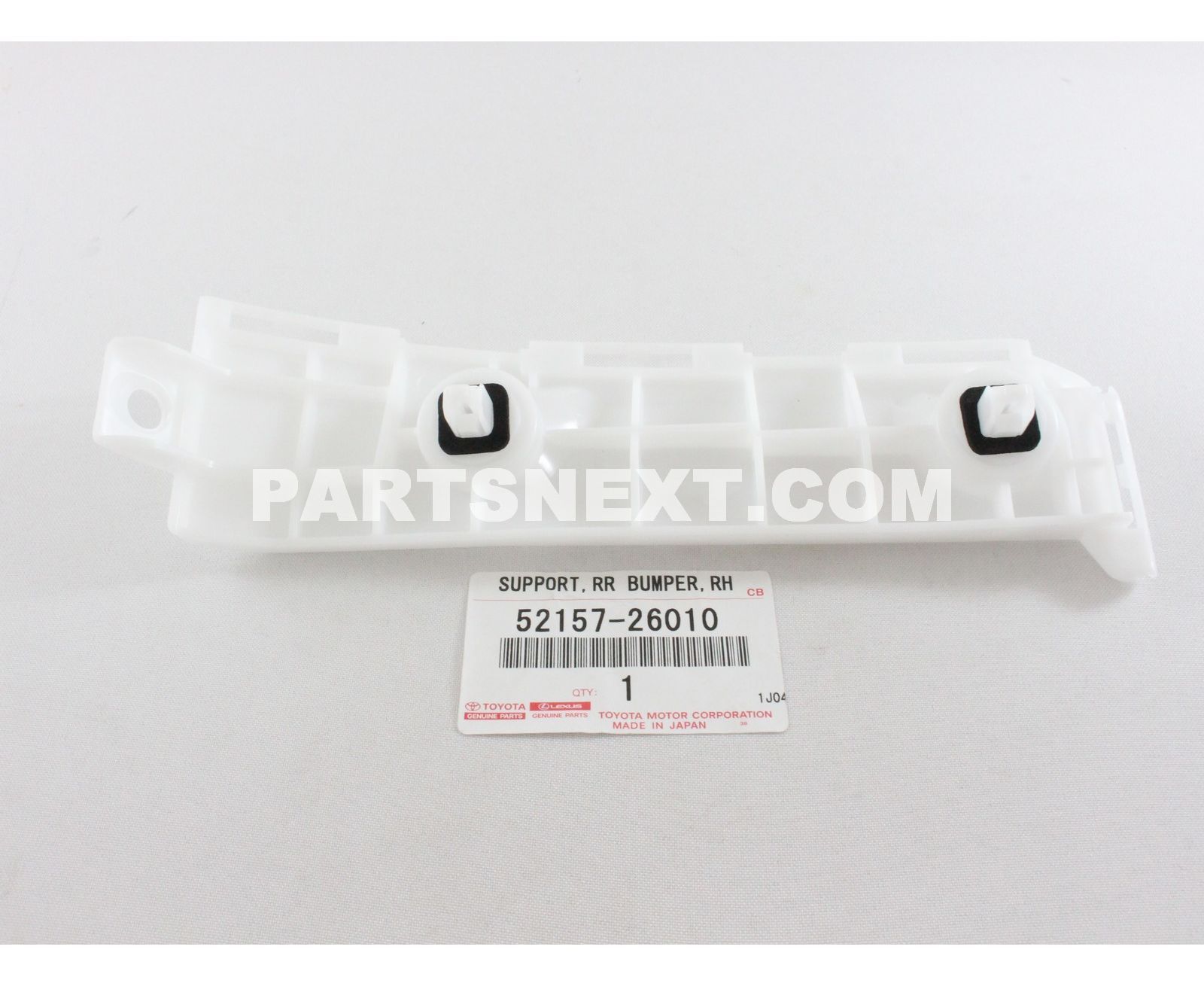 Toyota :: 52157-26010 SUPPORT, REAR BUMPER SIDE, NO.2 RH