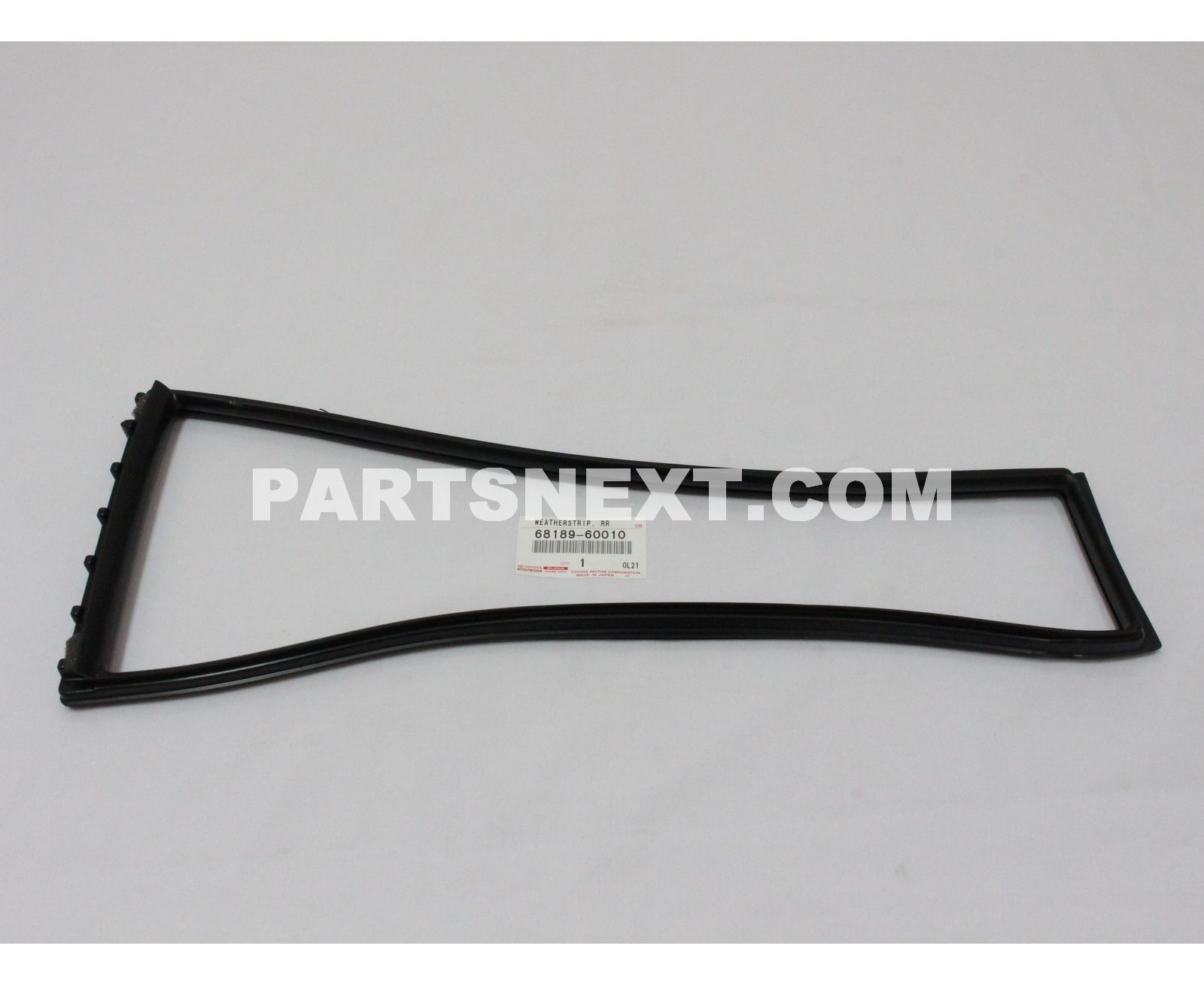 Toyota :: 68189-60010 WEATHERSTRIP, REAR DOOR QUARTER WINDOW, LH