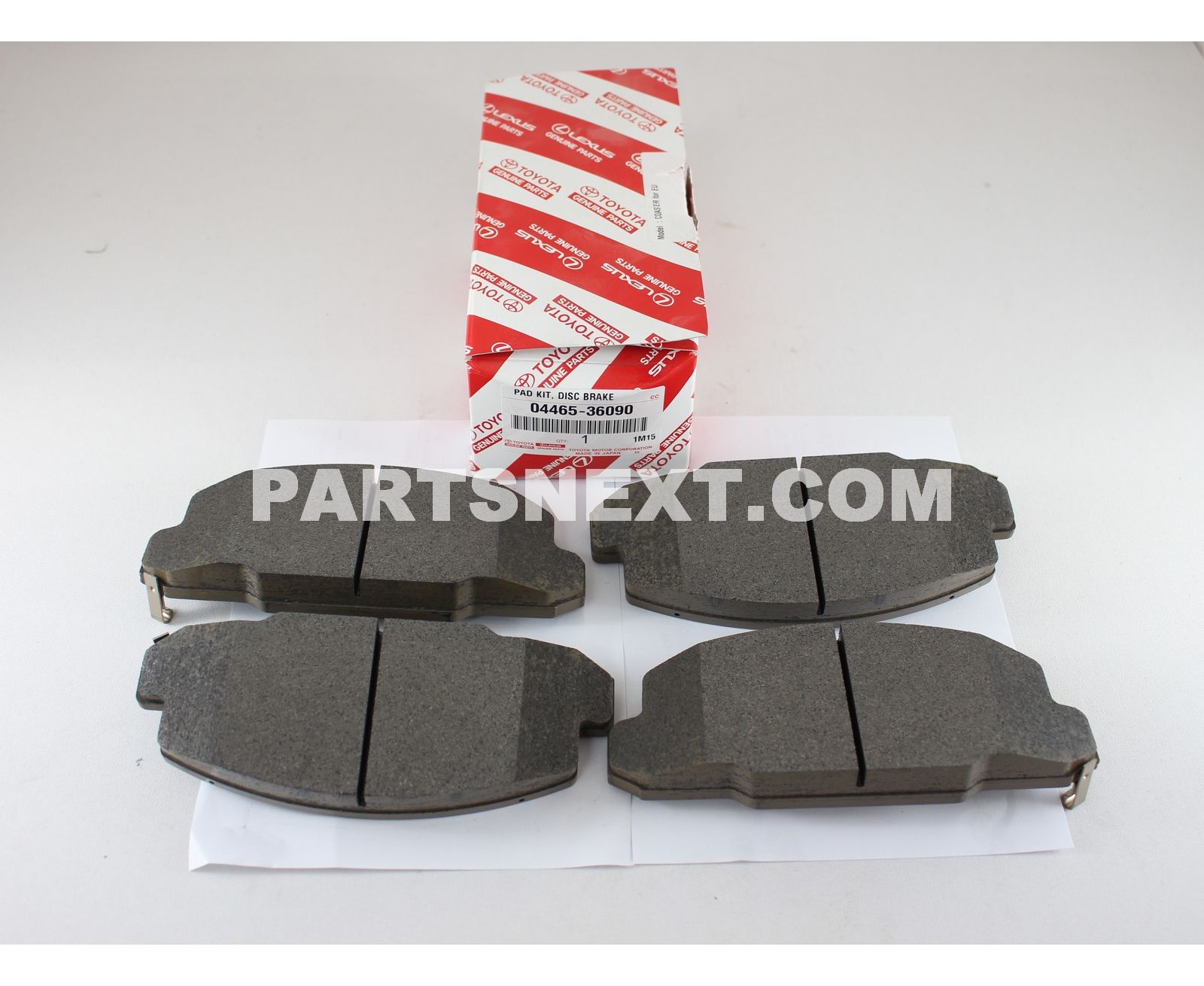 Toyota :: 04465-36090 PAD KIT, DISC BRAKE, FRONT