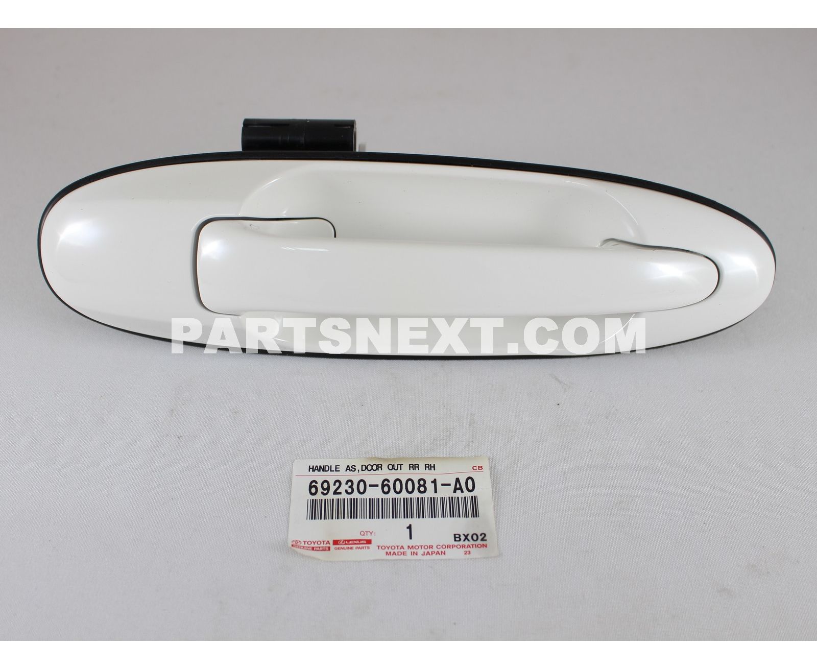 Toyota :: 69230-60081-A0 HANDLE ASSY, REAR DOOR OUTSIDE, RH