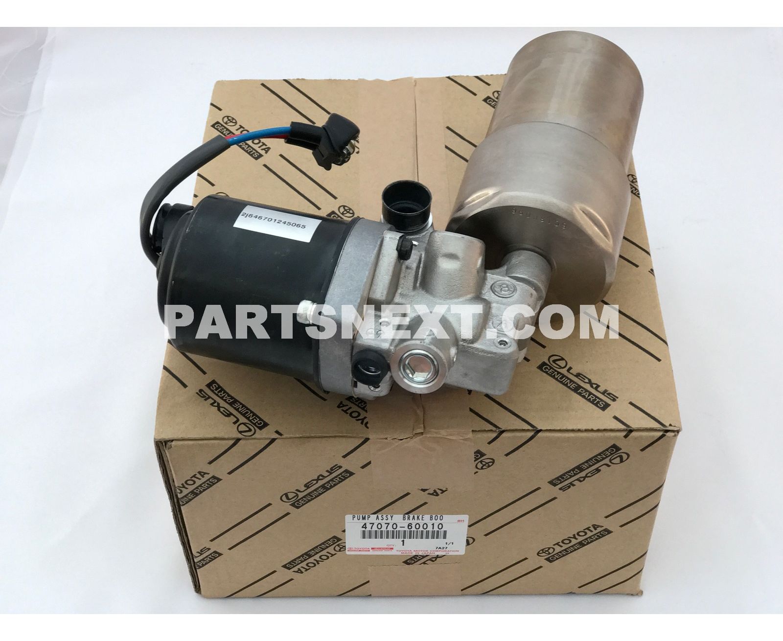 Toyota :: 47070-60010 PUMP ASSY, BRAKE BOOSTER W/ACCUMULATOR