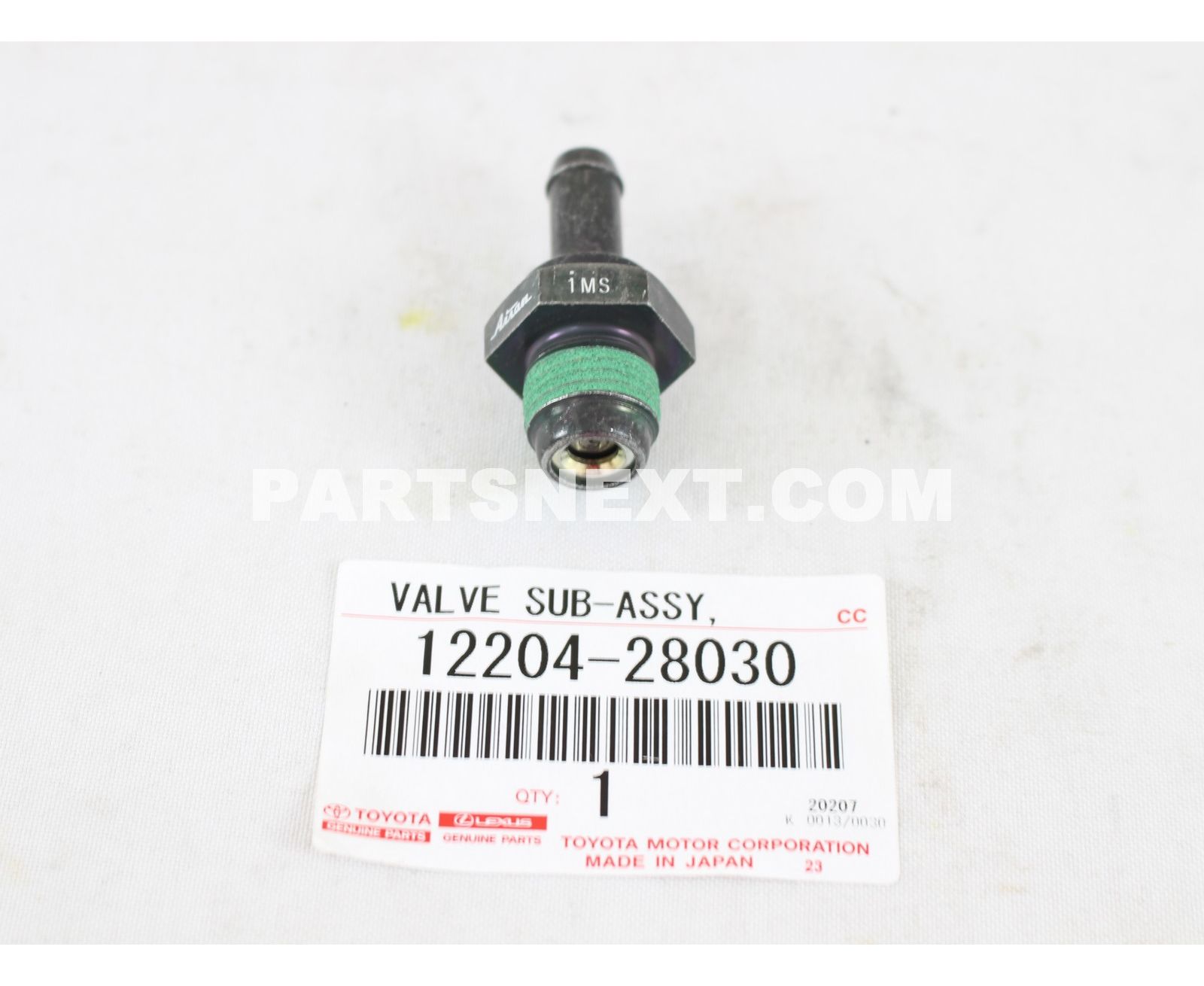 Toyota :: 12204-28030 VALVE SUB-ASSY, VENTILATION