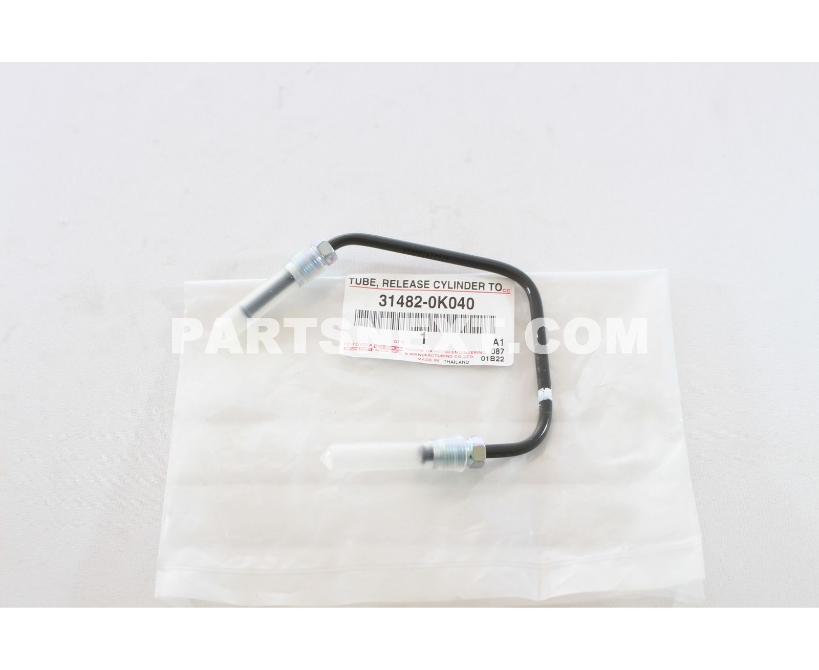 Toyota :: 31482-0K040 TUBE, CLUTCH RELEASE CYLINDER TO FLEXIBLE HOSE