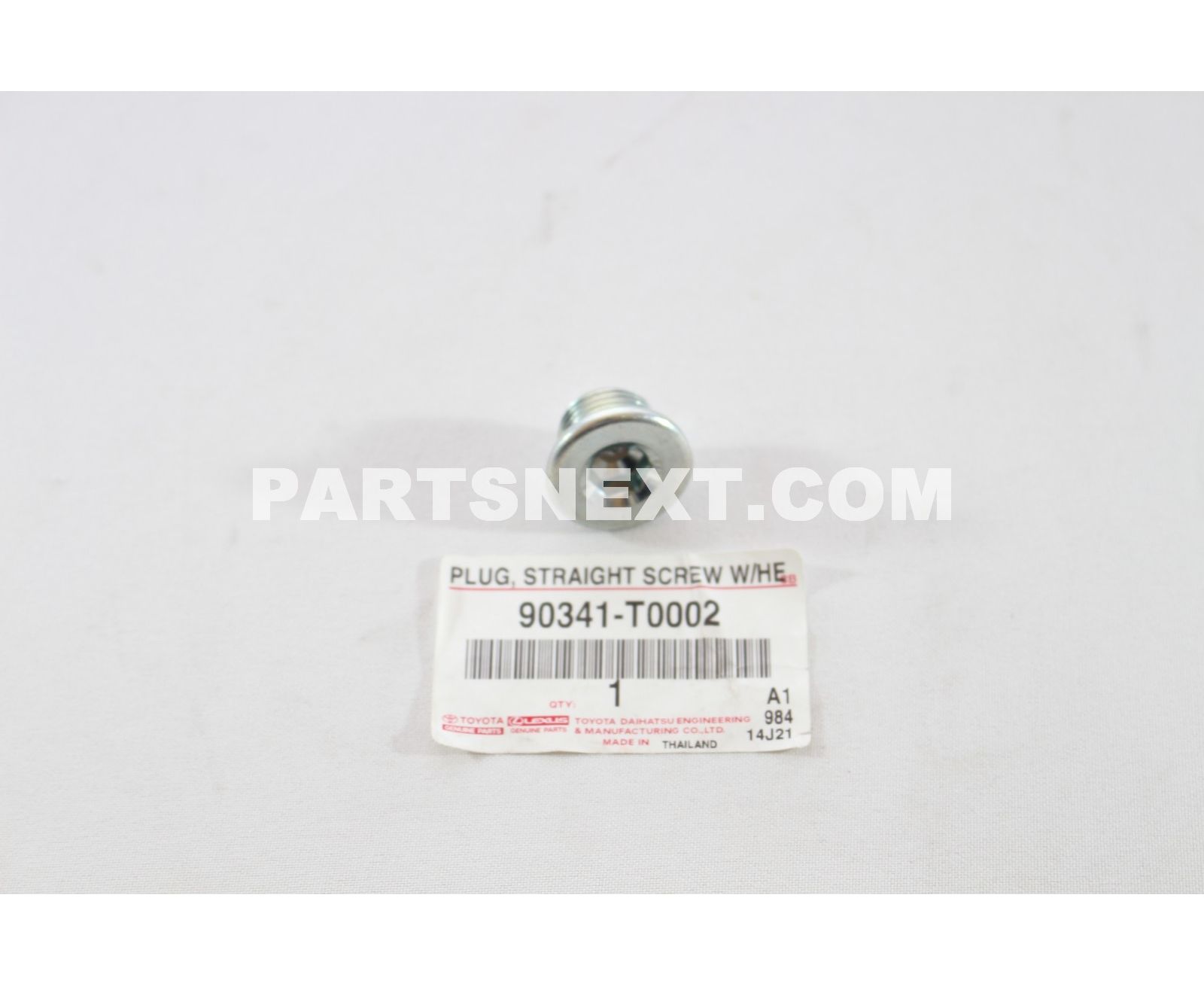 Toyota :: 90341-T0002 PLUG, FRONT DIFFERENTIAL FILLER