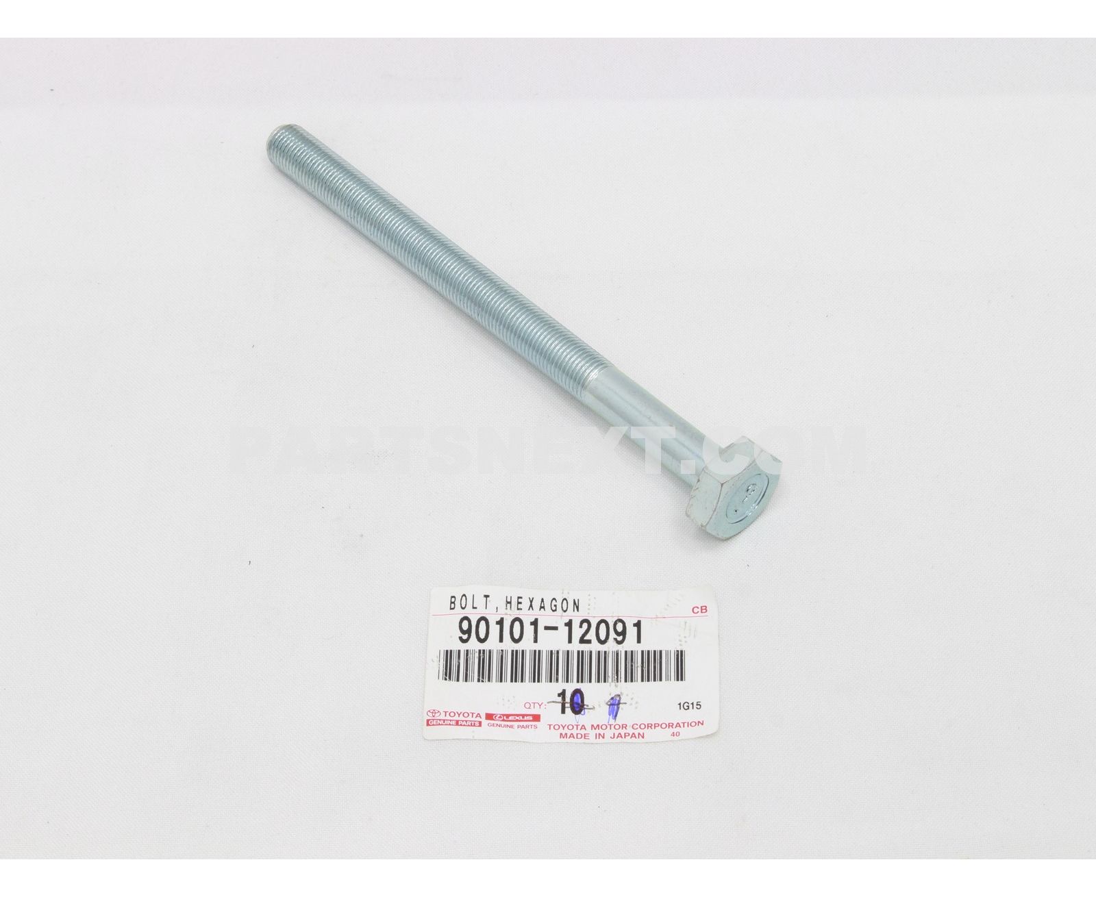 Toyota :: 90101-12091 BOLT, HEXAGON(FOR ANCHOR ARM ADJUSTING)