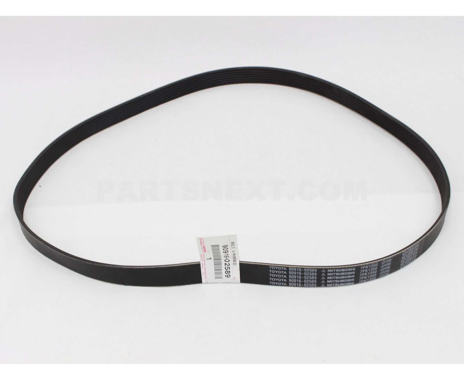 Toyota :: 90916-02589 BELT, V (COOLER COMPRESSOR TO CRANKSHAFT PULLEY ...