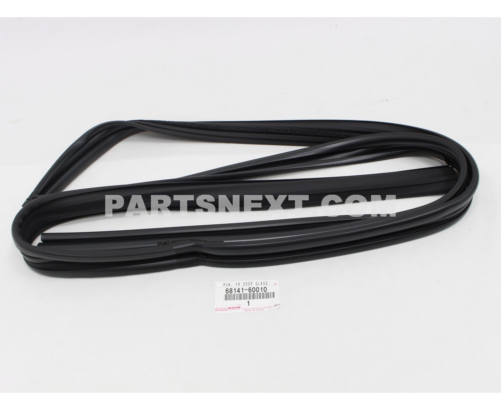 Toyota :: 68141-60010 RUN, FRONT DOOR GLASS, RH