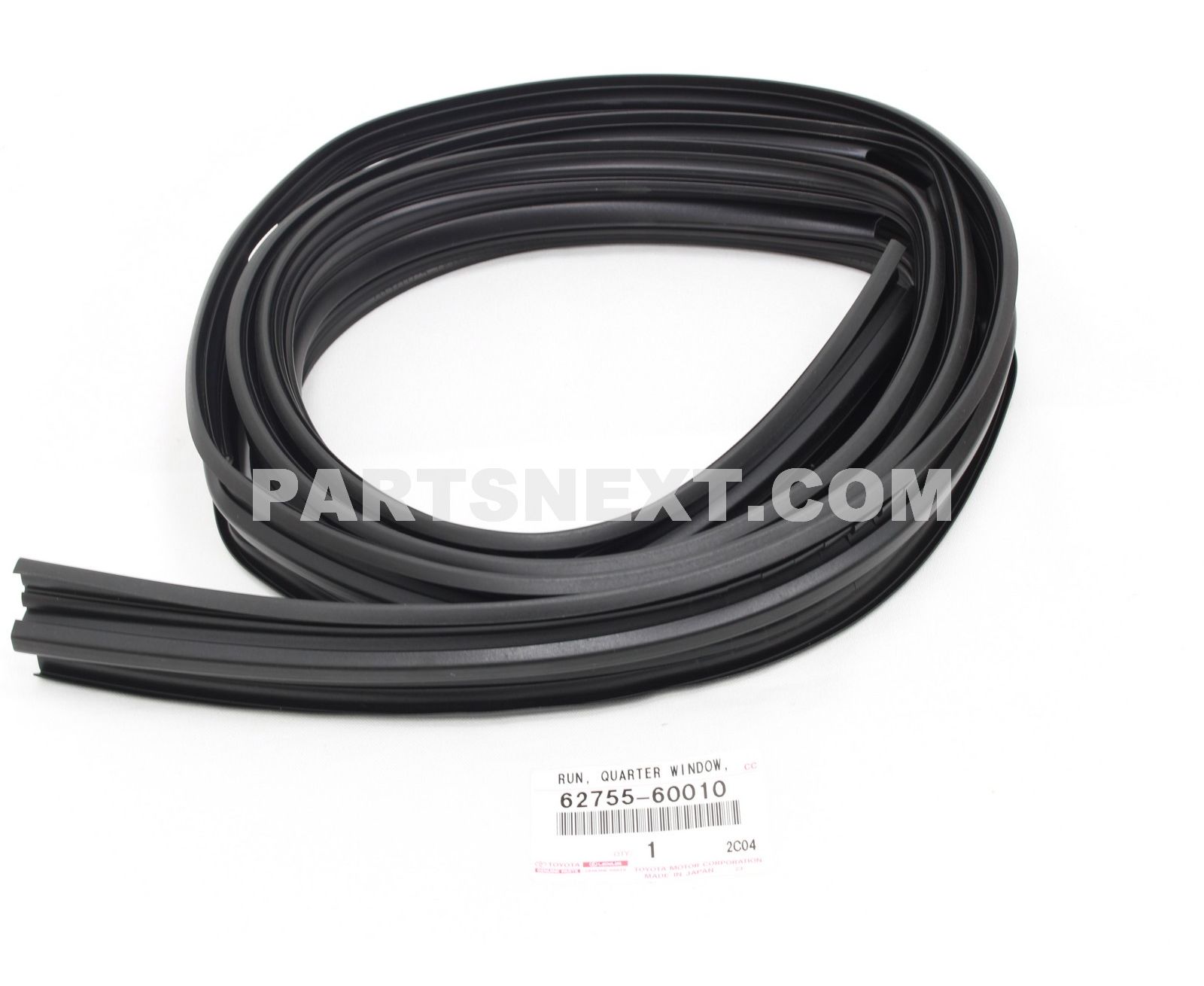 Toyota :: 62755-60010 RUN, QUARTER WINDOW, RH