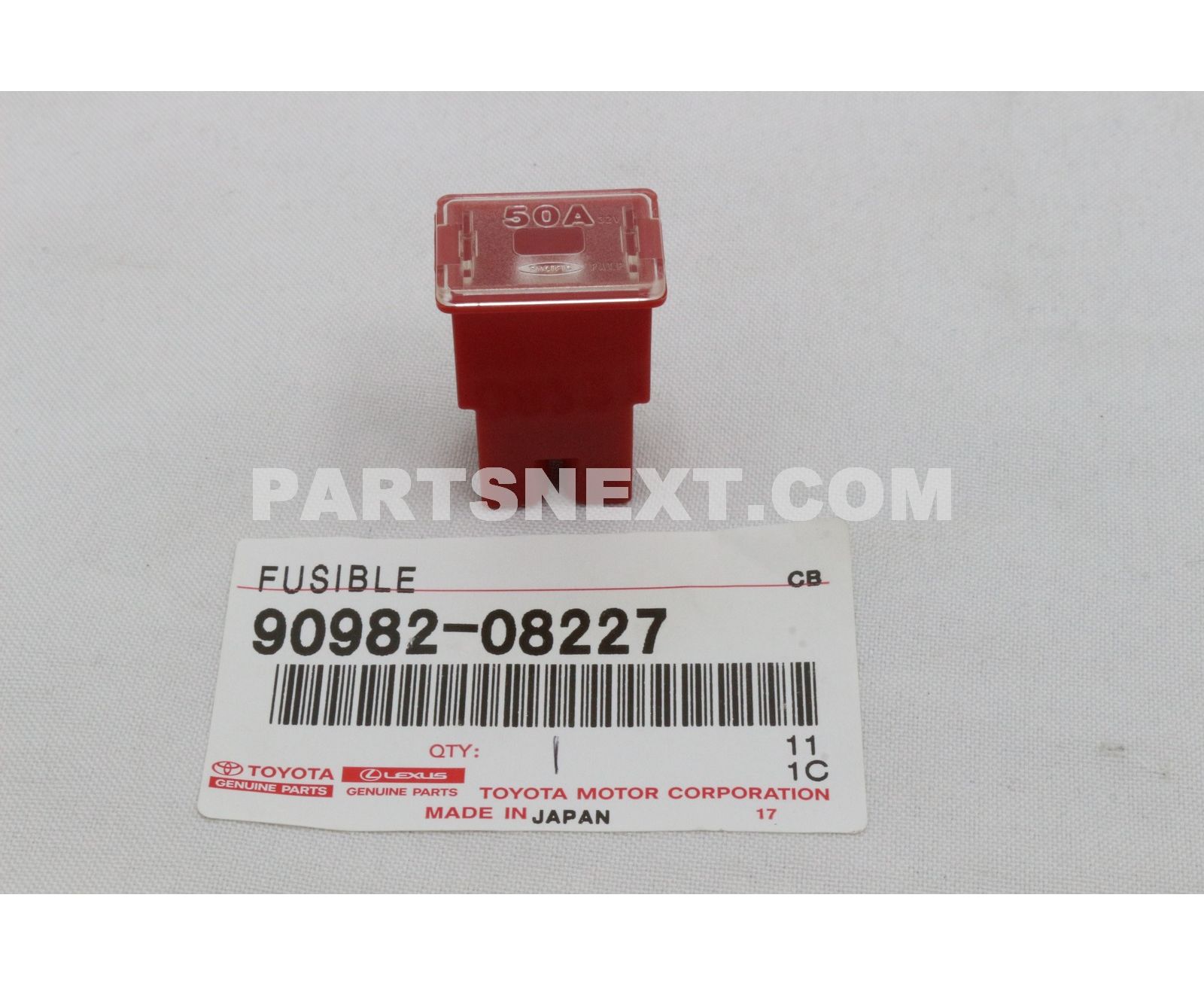 Toyota :: 90982-08227 FUSE, FUSE BLOCK