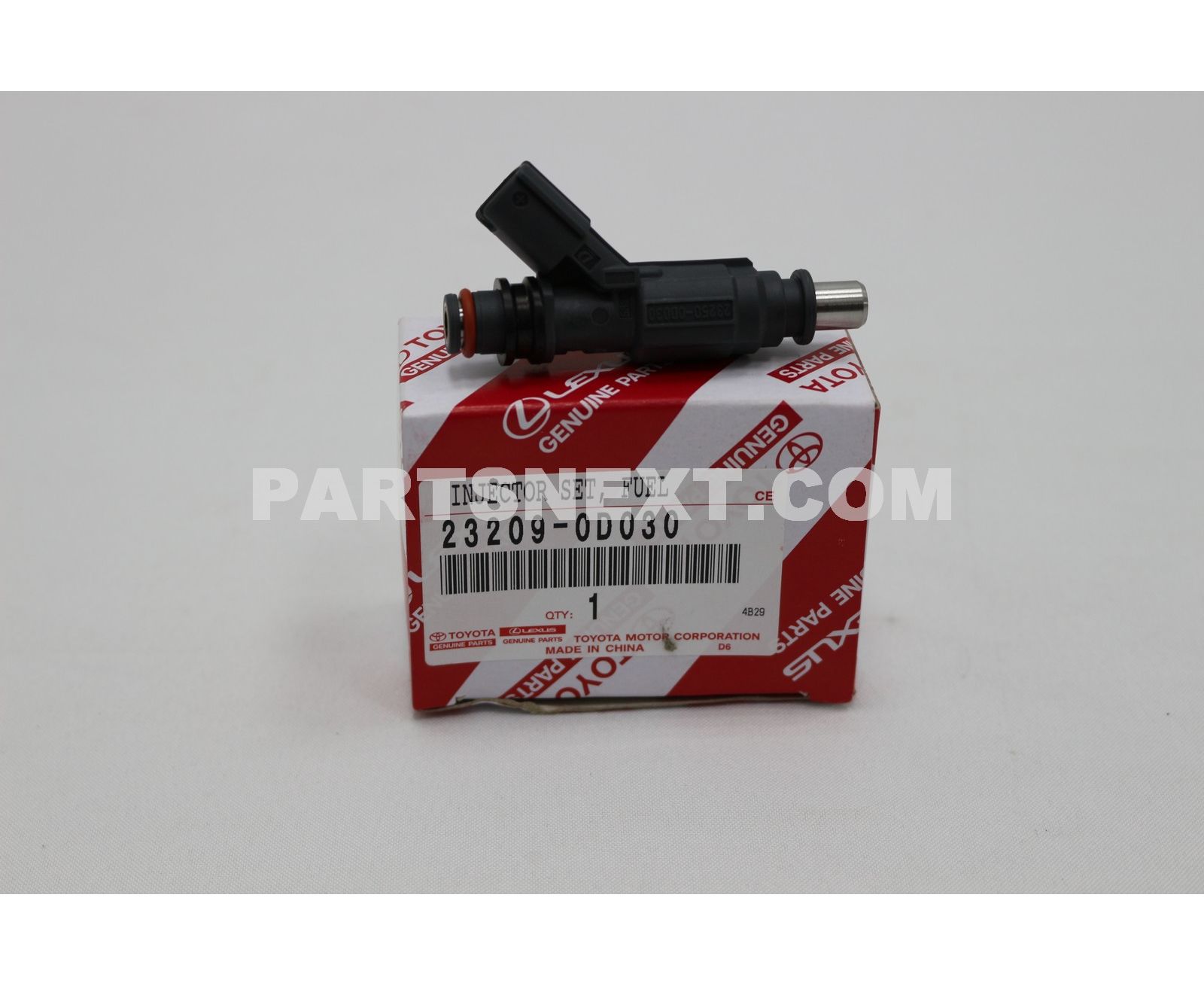 Toyota :: 23209-0D030 INJECTOR ASSY, FUEL