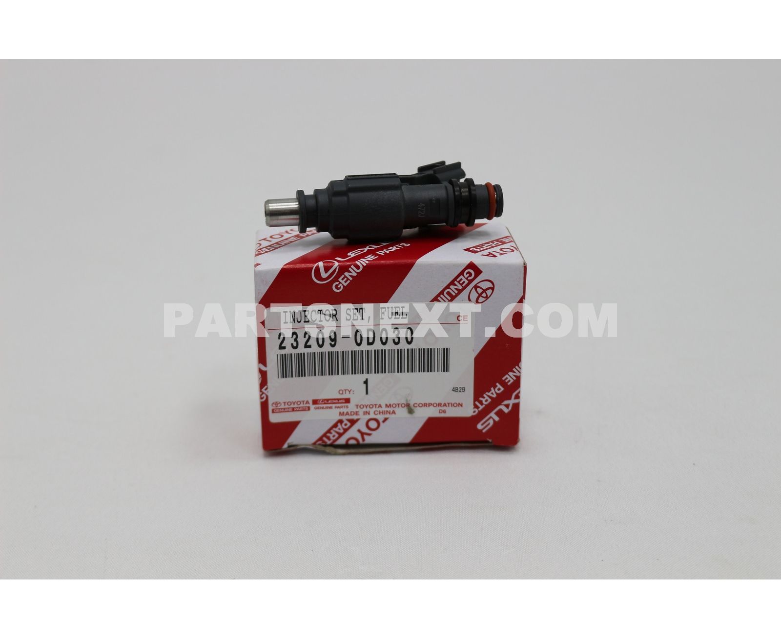 Toyota :: 23209-0D030 INJECTOR ASSY, FUEL