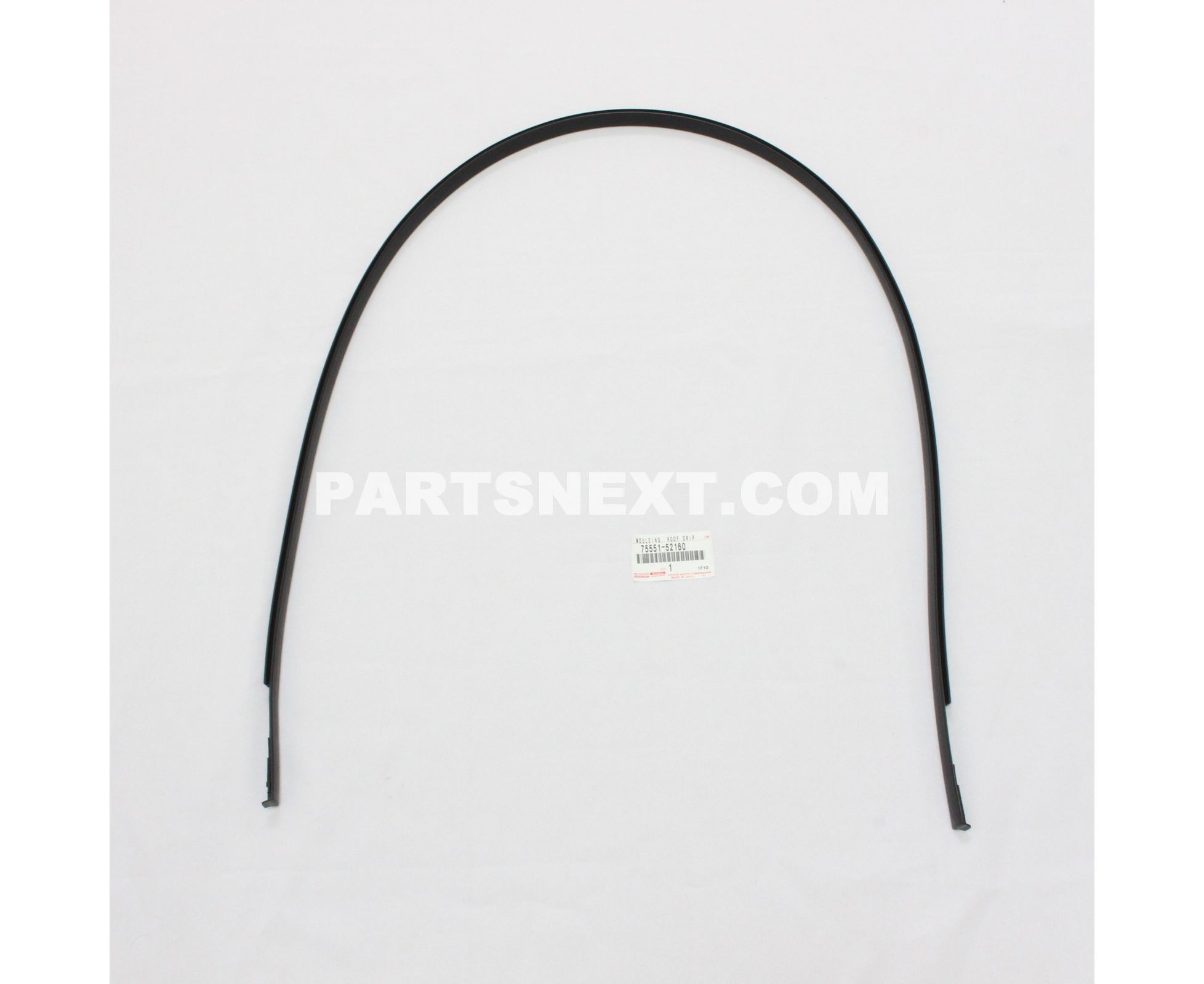 Toyota :: 75551-52160 MOULDING, ROOF DRIP SIDE FINISH, RH